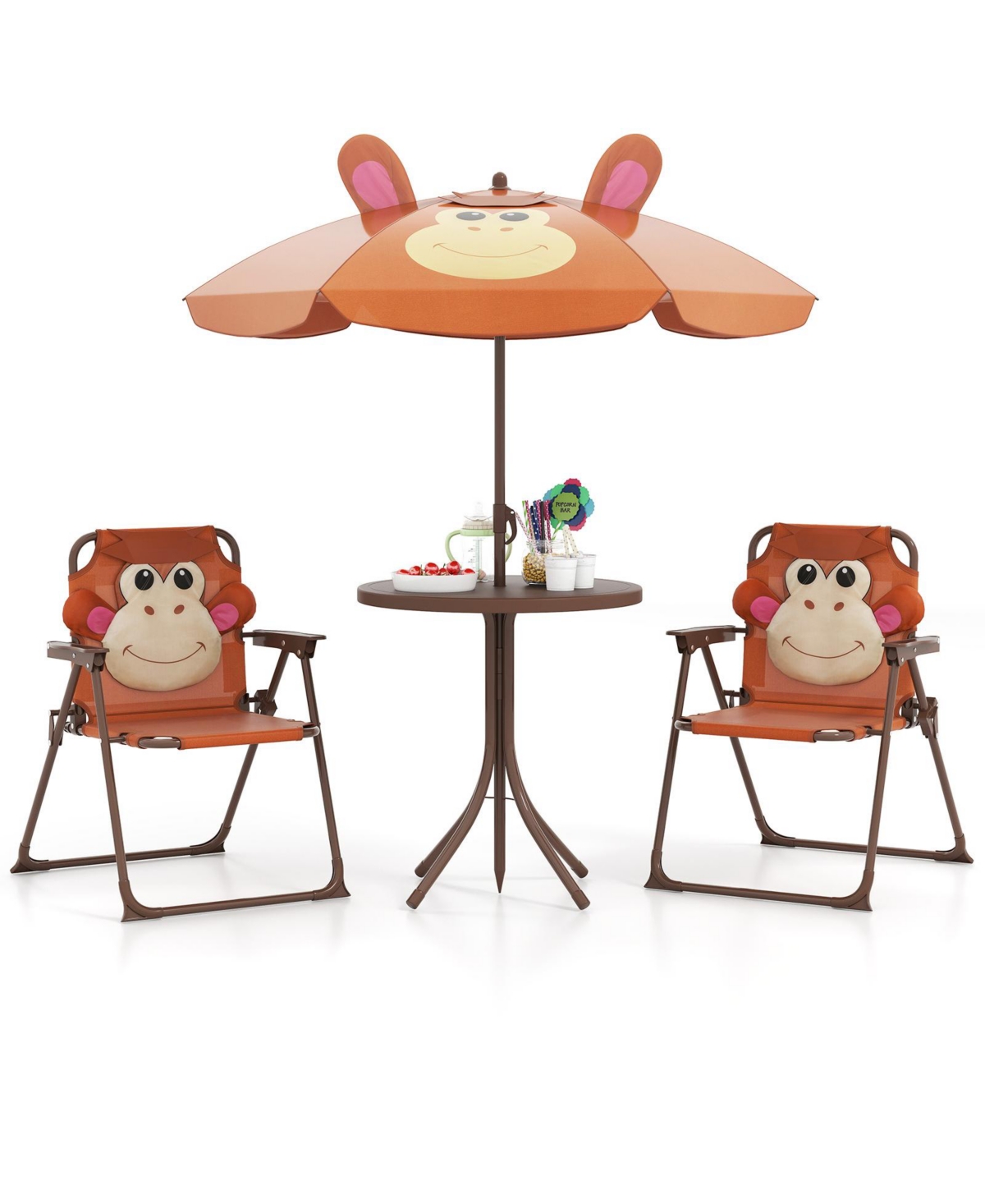 Click here for Sugift 4 Pieces Kids Picnic Set with 2 Folding Cha... prices