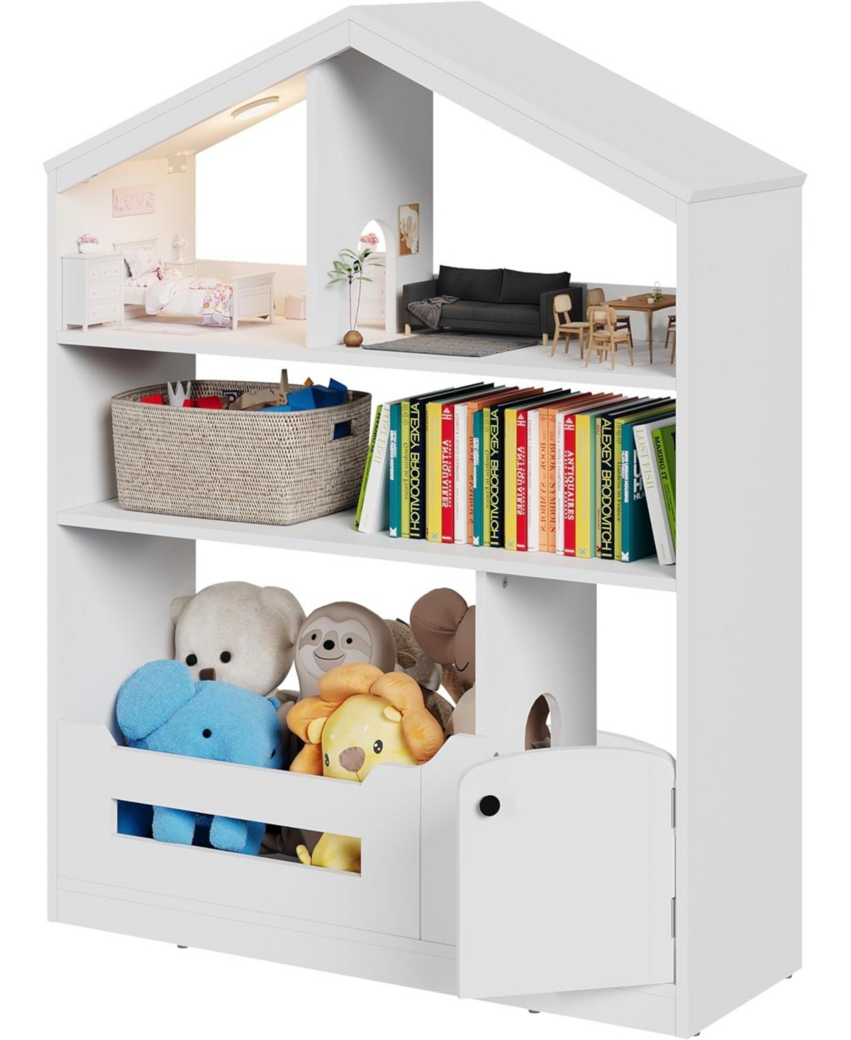 Click here for gaomon Kids Bookshelf and Toy Organizer  Wooden To... prices
