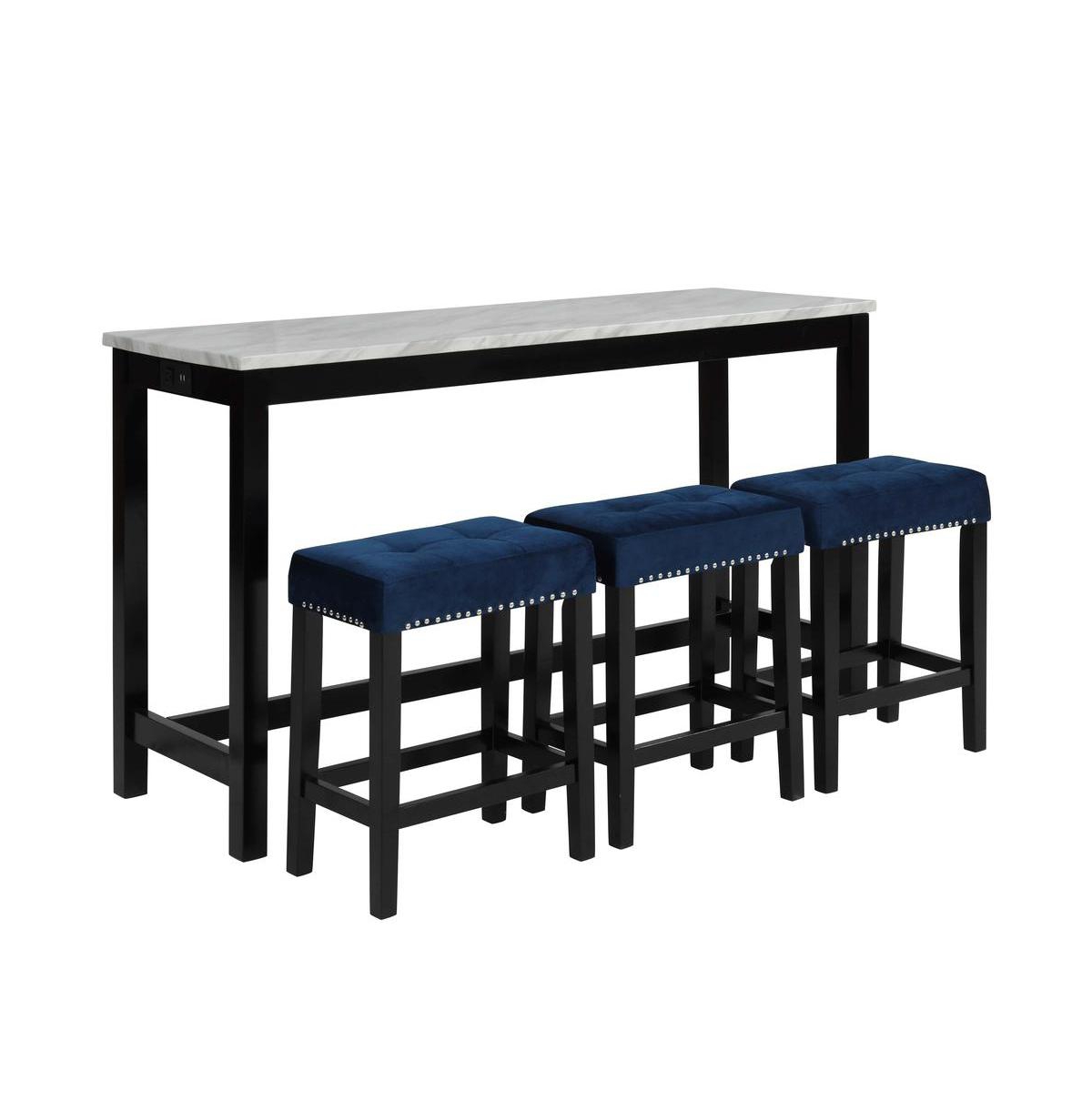 Click here for New Classic Furniture Furniture Celeste 4-Piece Fa... prices