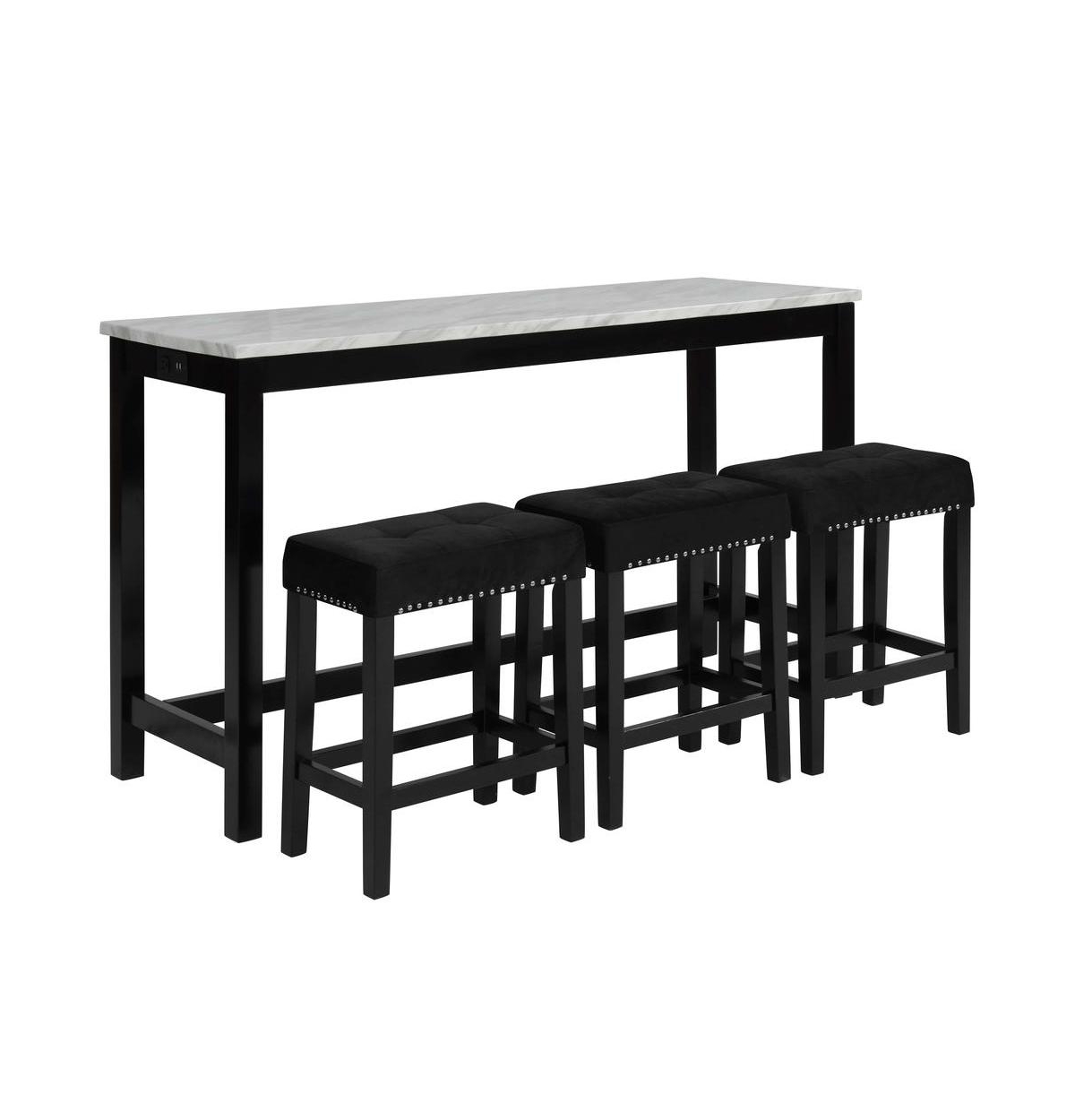 Click here for New Classic Furniture Furniture Celeste 4-Piece Fa... prices