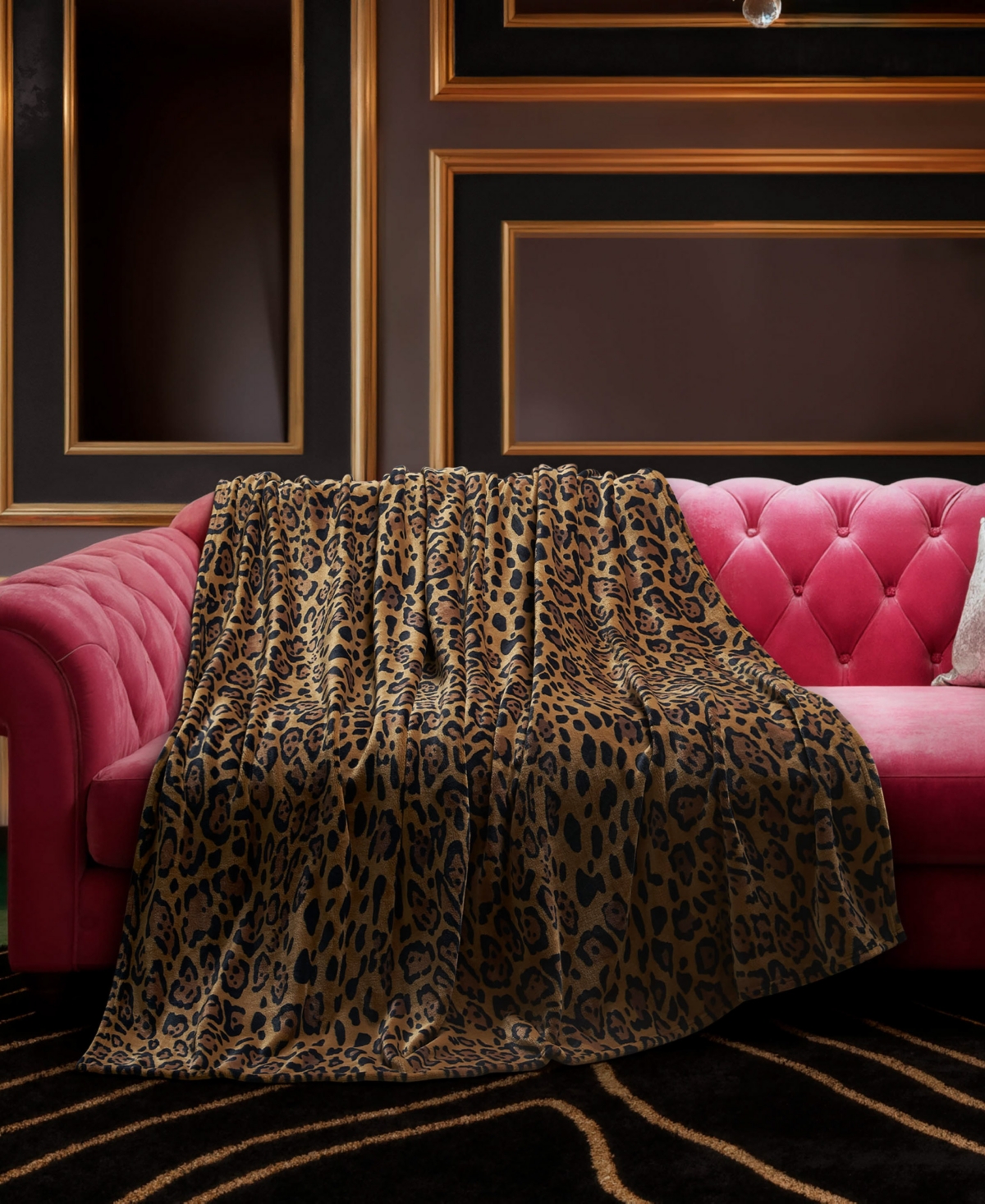 Click here for Baby Phat Oversized Plush Throw  60 x 70 - Leopard prices