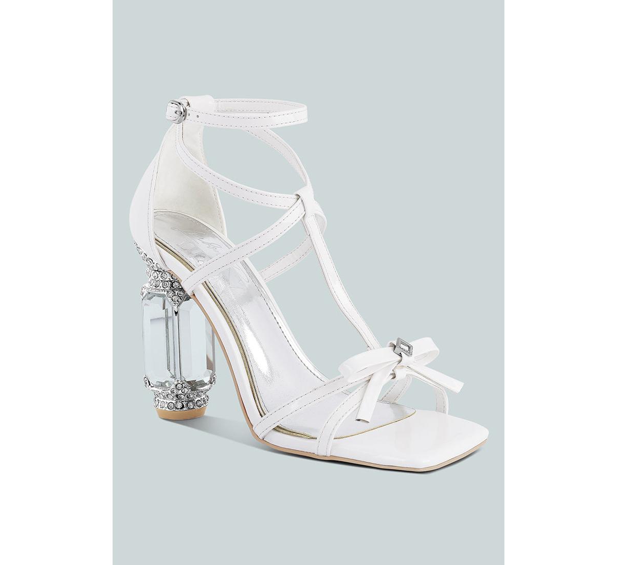 Click here for Affluence Jeweled High Heel Sandals prices