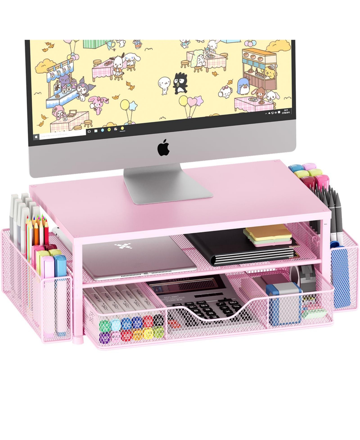 Click here for Gnuadz 2-tier Monitor Stand Riser Desk Organizer W... prices