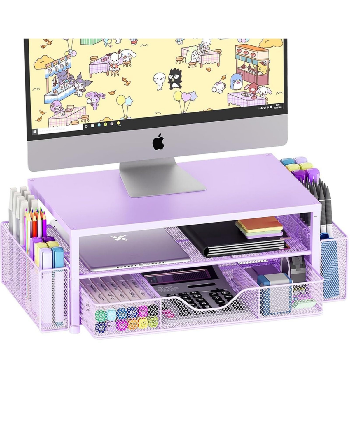 Click here for Gnuadz 2-tier Monitor Stand Riser Desk Organizer W... prices