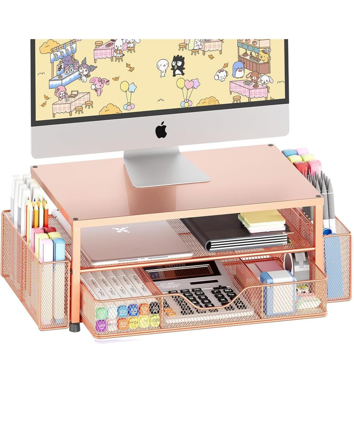 Click here for Gnuadz 2-tier Monitor Stand Riser Desk Organizer W... prices
