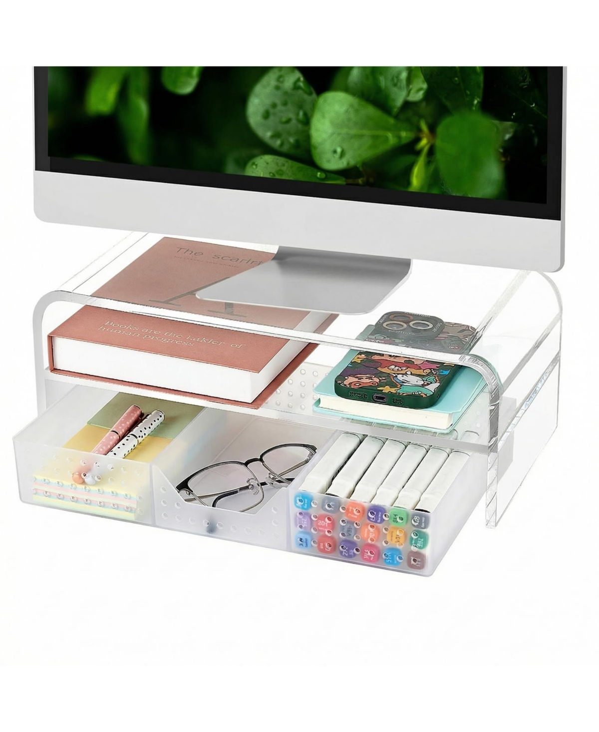 Click here for Gnuadz 2-tier Monitor Stand Riser Desk Organizer W... prices