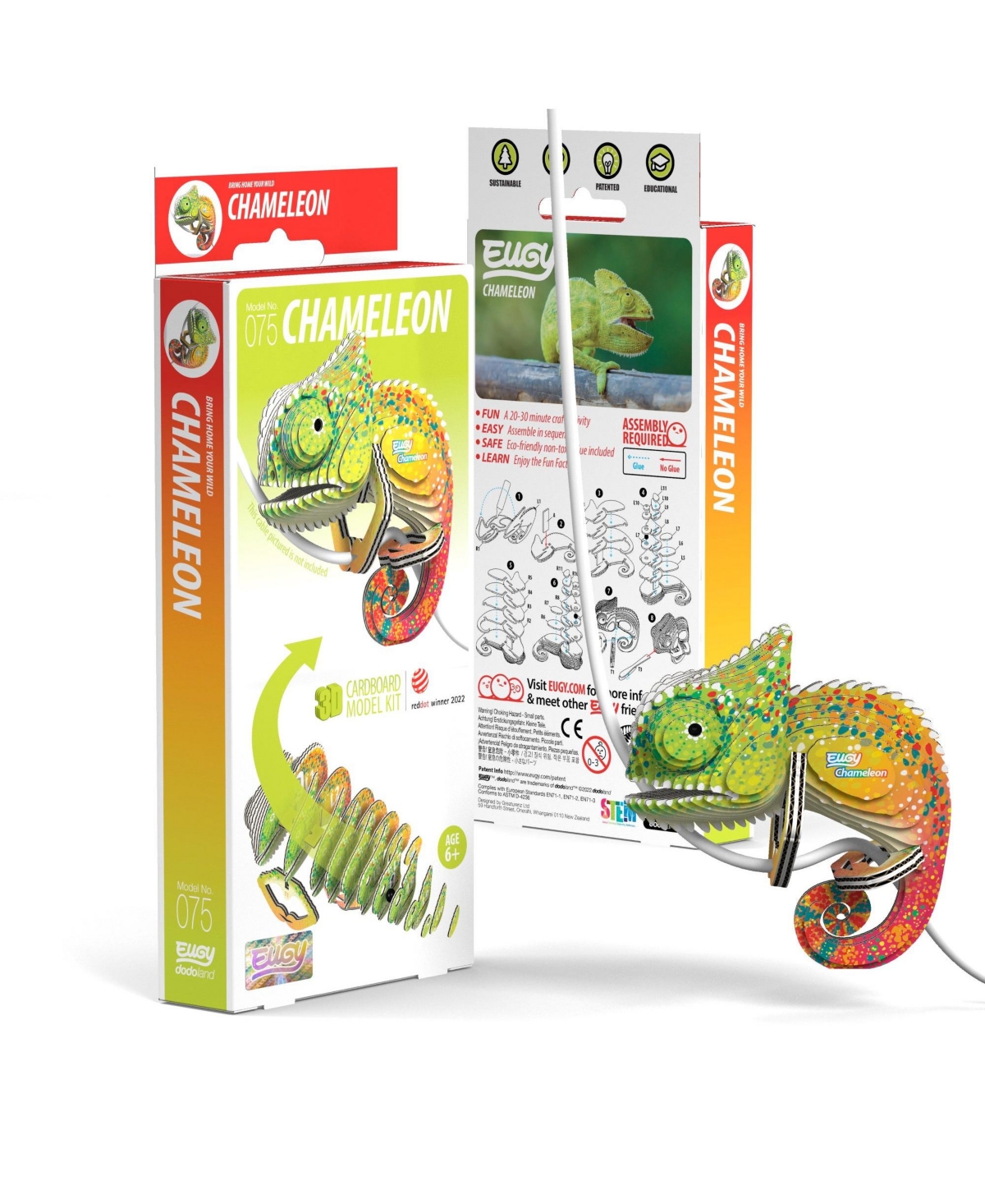 Click here for Eugy Chameleon 3D Puzzle - Open Miscellaneous prices