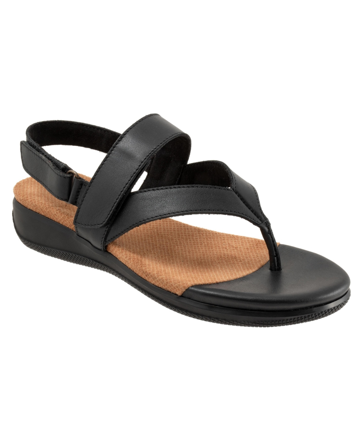 Click here for SoftWalk Womens Tracy 2.0 Sandal - Black prices
