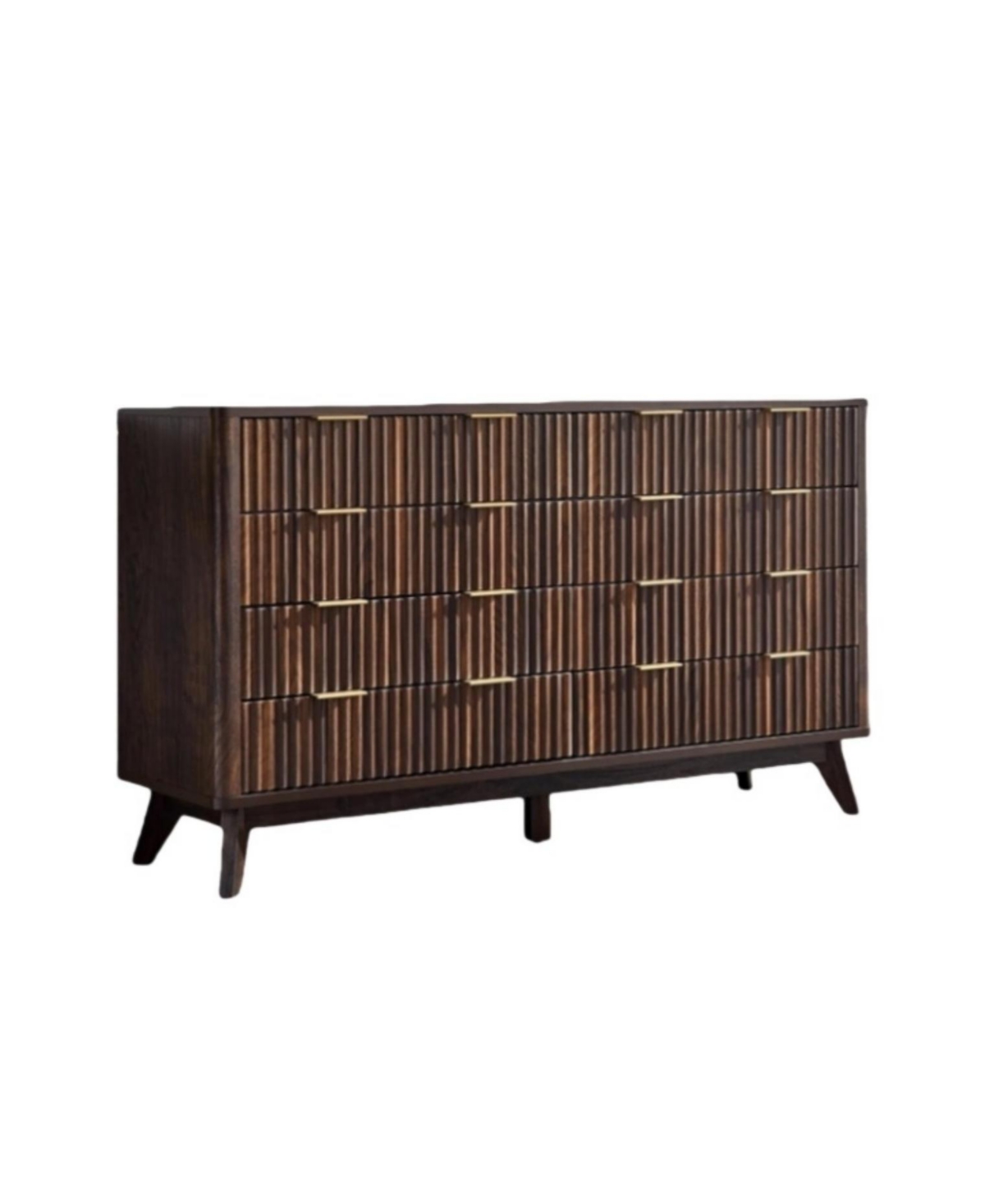 Click here for gaomon Modern Fluted Dresser with 8 Drawers and Fa... prices