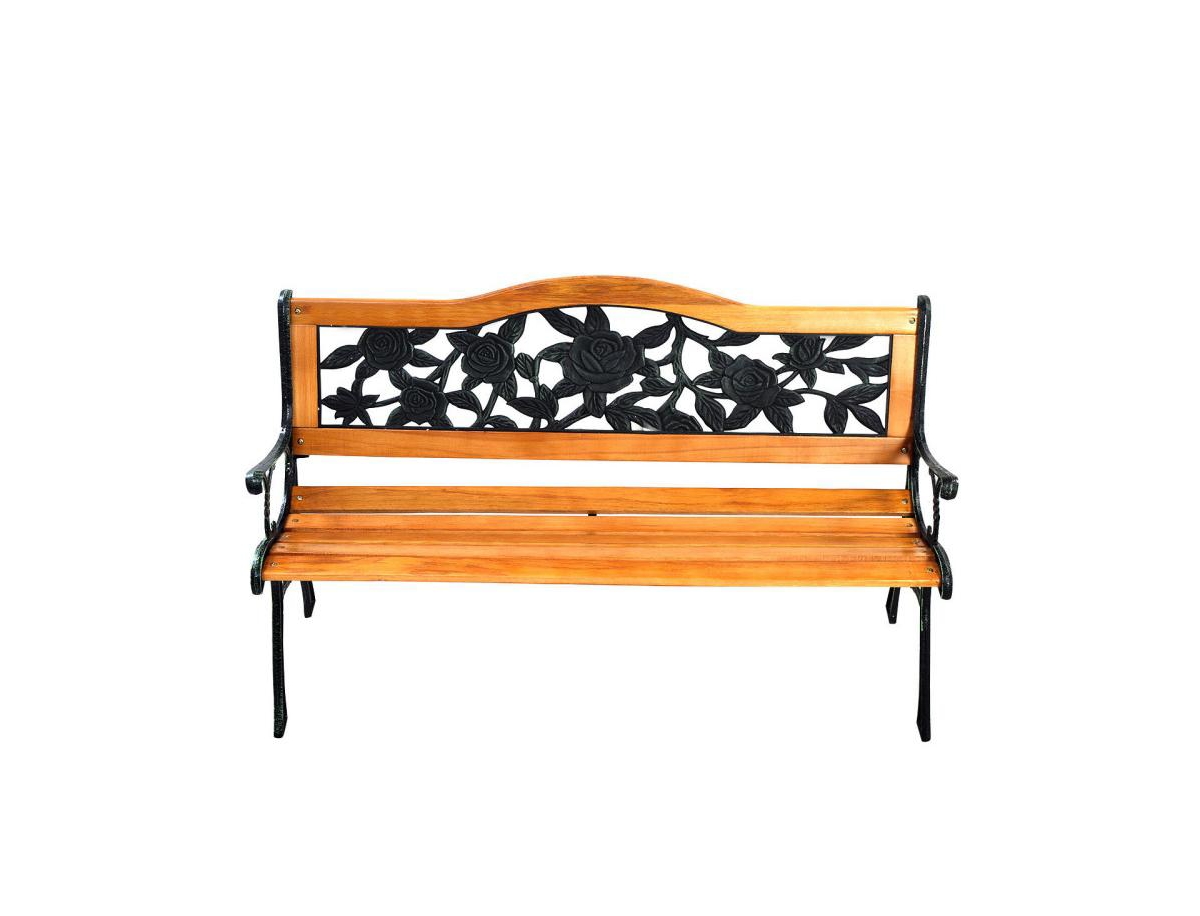 Click here for Clihome Garden Bench Chair Outdoor Wooden Loveseat... prices