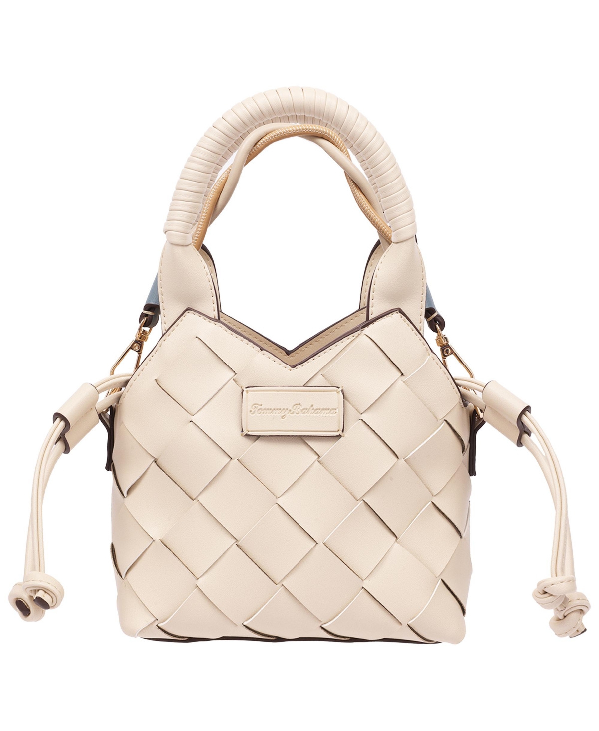 Click here for Tommy Bahama Demi Mini Woven Pu Tote â Mini Wove... prices