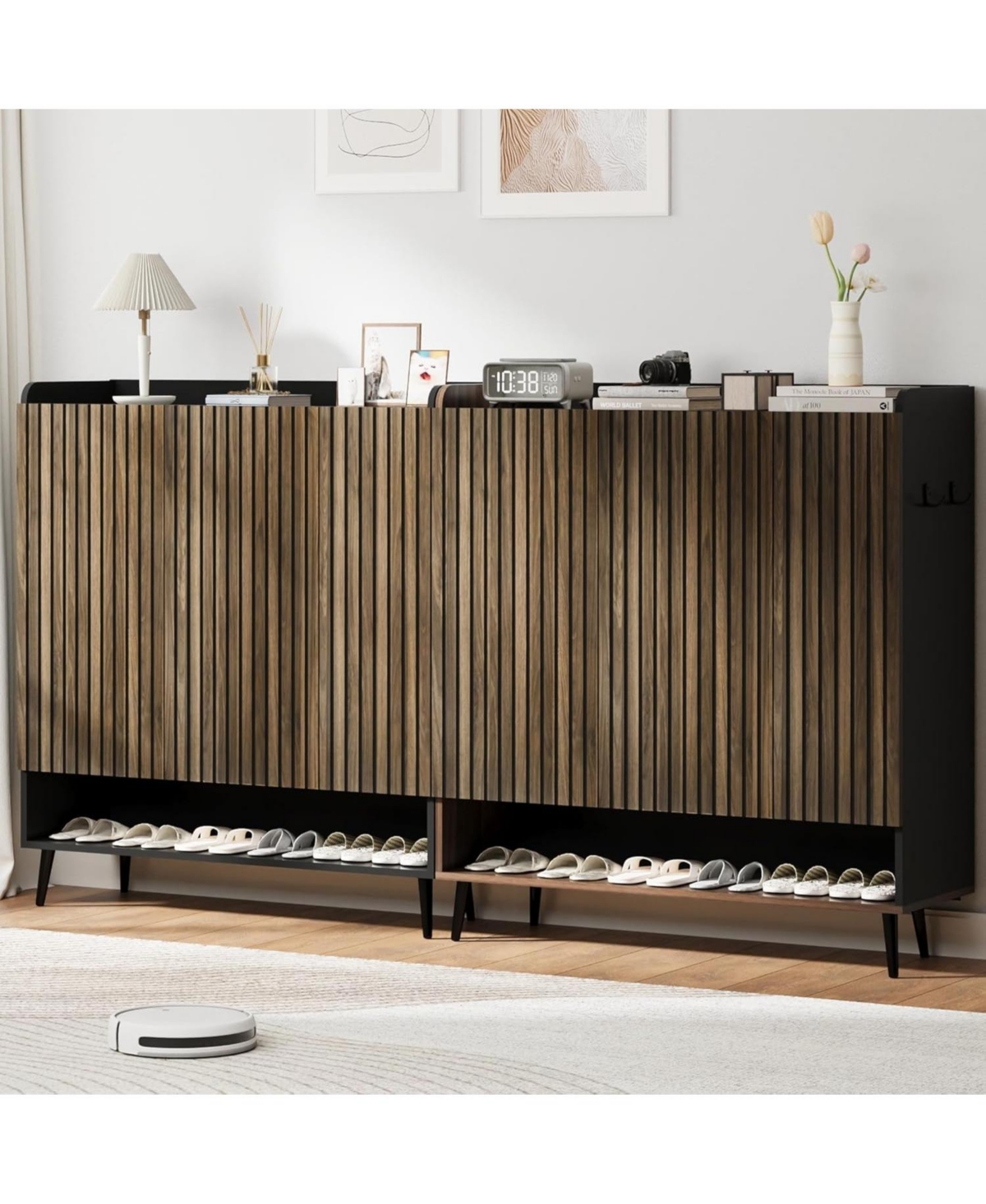 Click here for gaomon Large Shoe Cabinet with Doors，6-Tier... prices