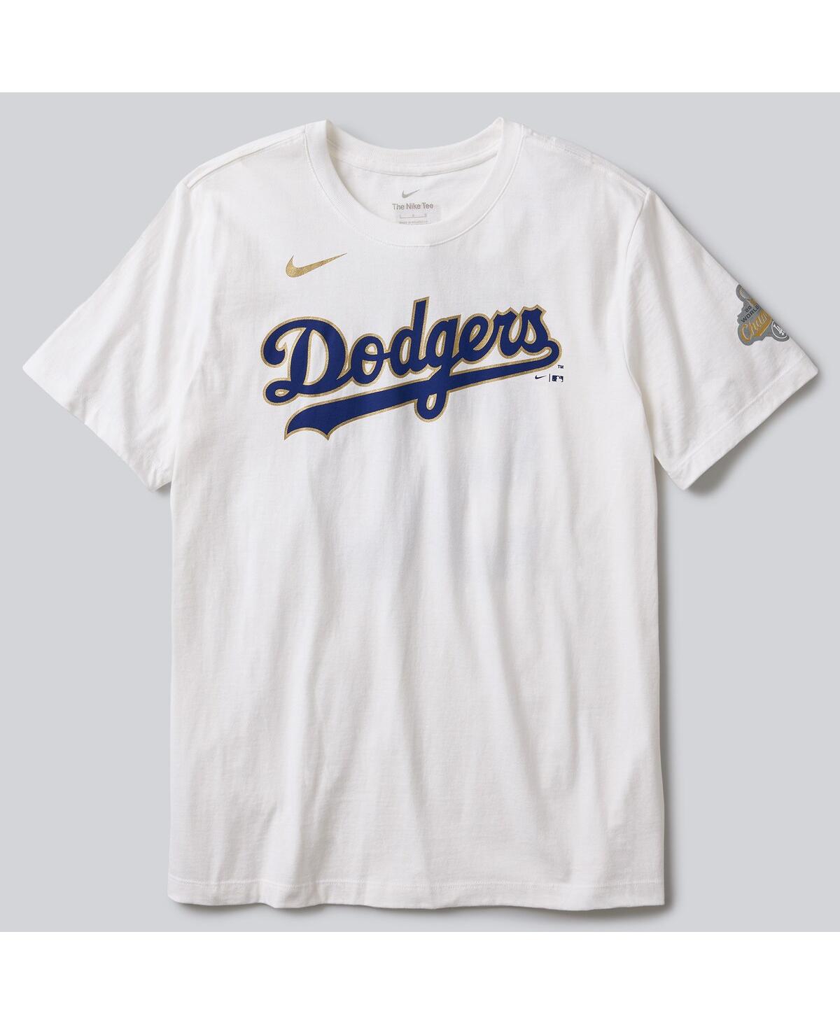 Click here for Nike Mens Yoshinobu Yamamoto White Los Angeles Dod... prices
