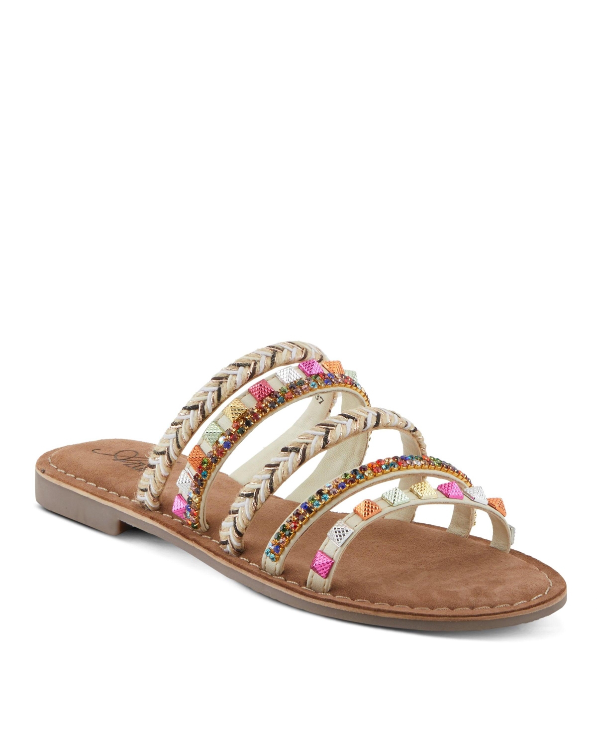 Click here for Azura Intoxicate Womens Flat with Multiple Strap C... prices