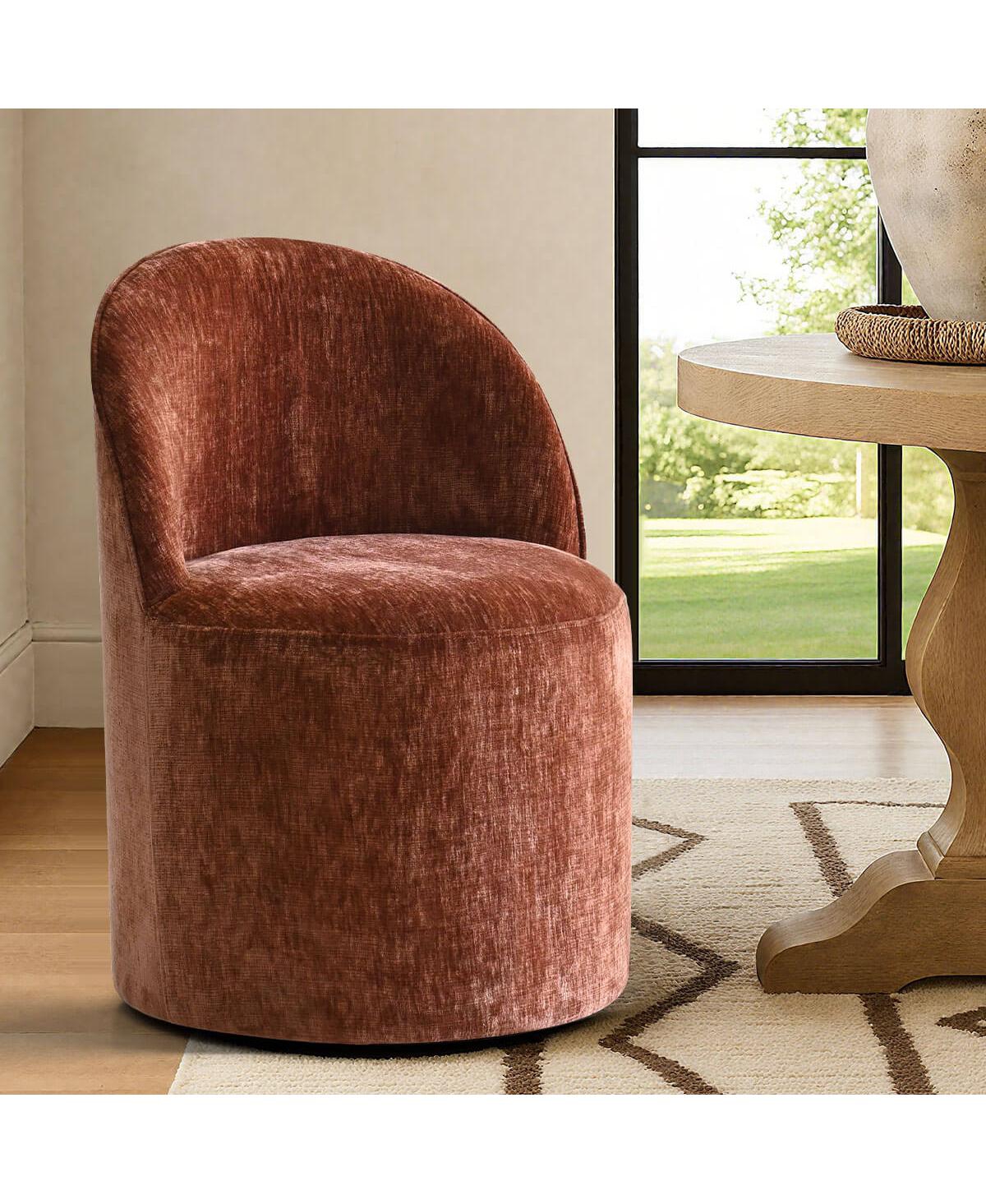 Click here for Maison Boucle Rolling Chenille Upholstered Dining... prices