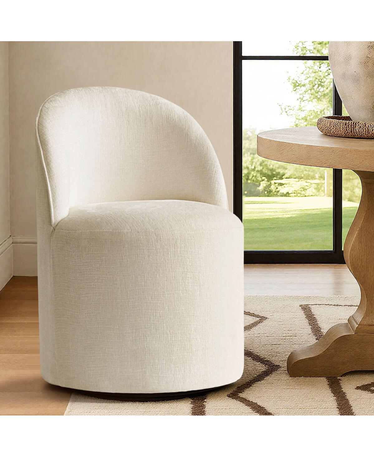 Click here for Maison Boucle Rolling Chenille Upholstered Dining... prices