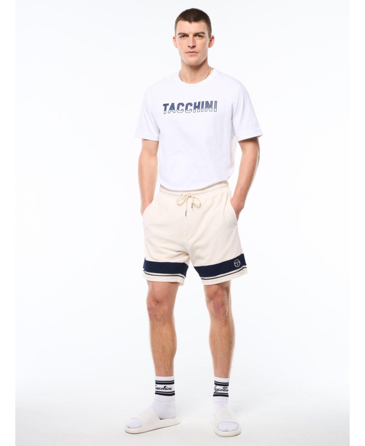 Click here for Sergio Tacchini Mens Annata Cabana Short - Gardeni... prices