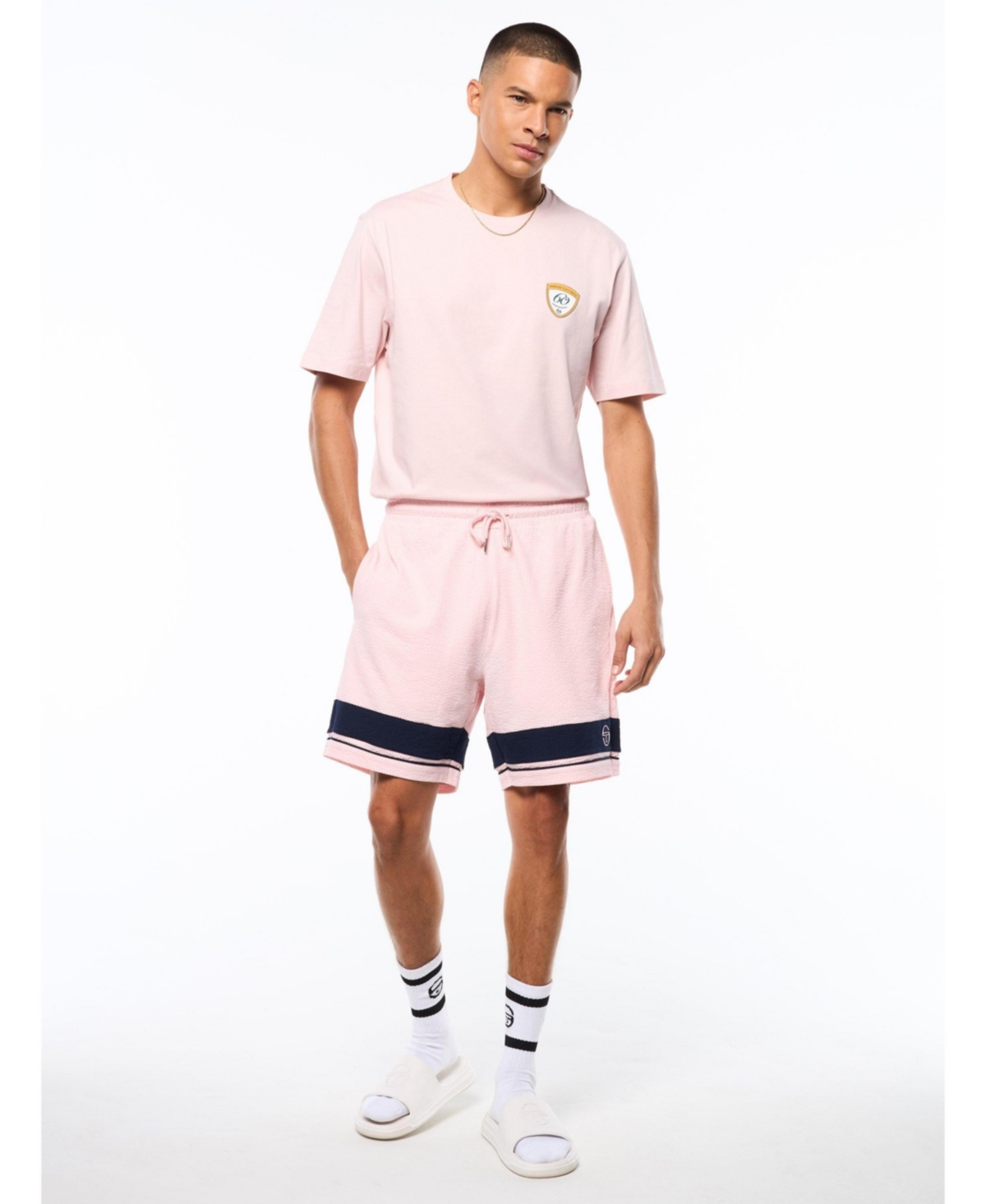 Click here for Sergio Tacchini Mens Annata Cabana Short - Barely... prices