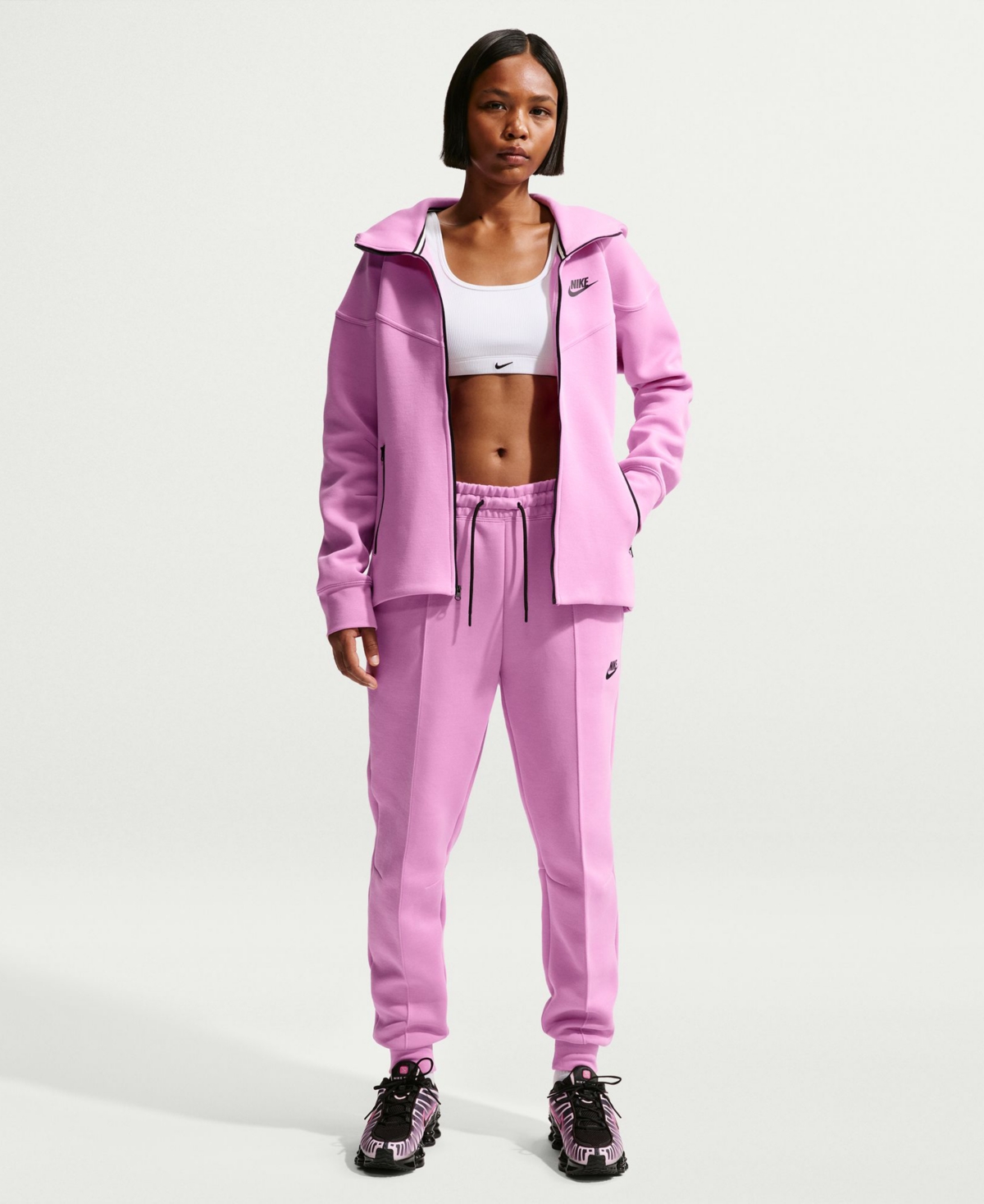 Click here for Nike Womens Sportswear Tech Fleece Windrunner Full... prices