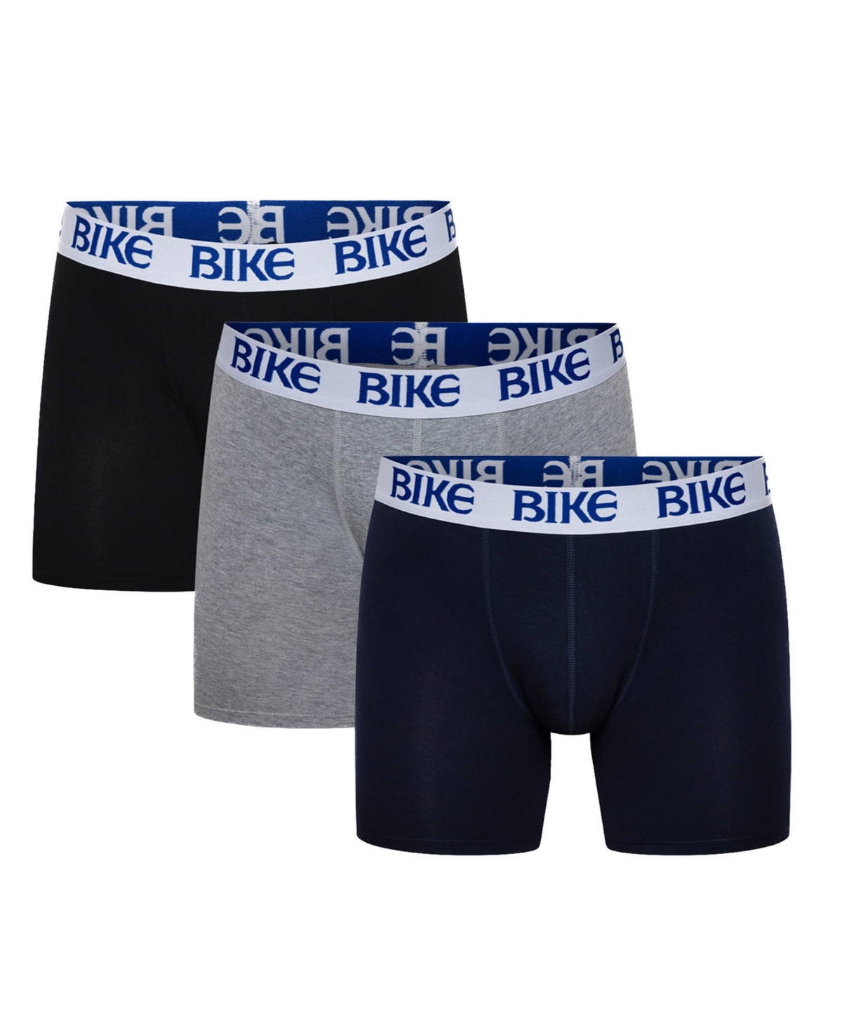 Click here for Bike Athletic Mens 3-Pack Boxer Brief - Black/gray... prices