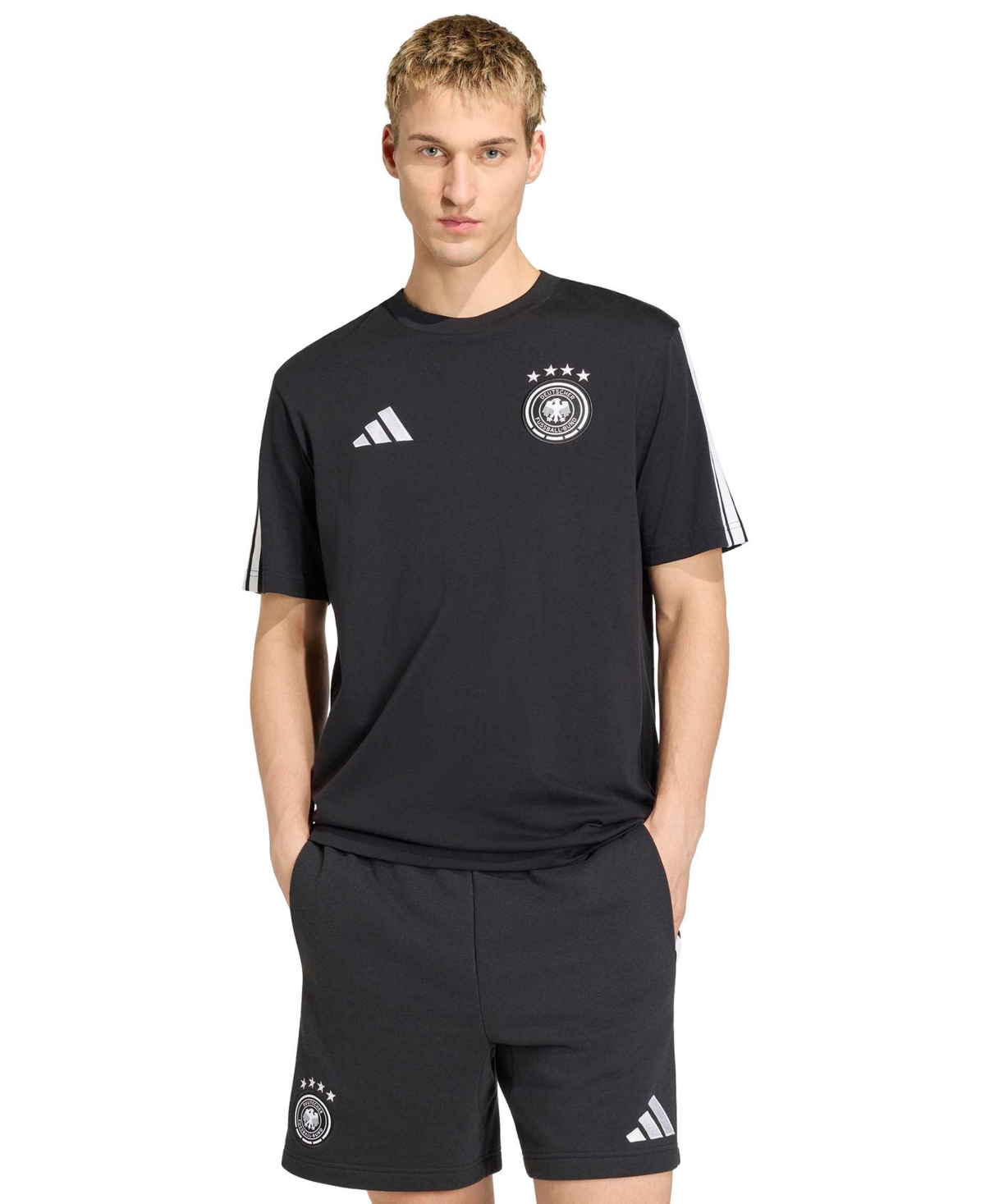Click here for adidas Mens Short-Sleeve T-Shirt - Black prices