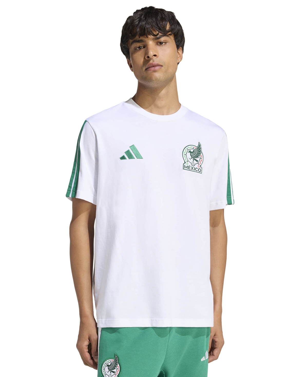 Click here for adidas Mens Short-Sleeve T-Shirt - White prices