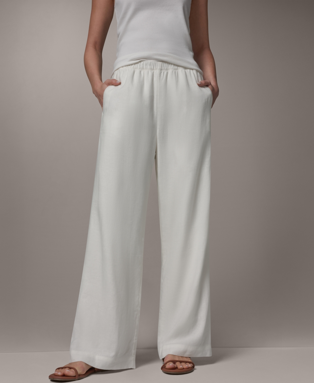 Click here for Donna Karan Weekend Womens Mid-Rise Straight-Leg P... prices