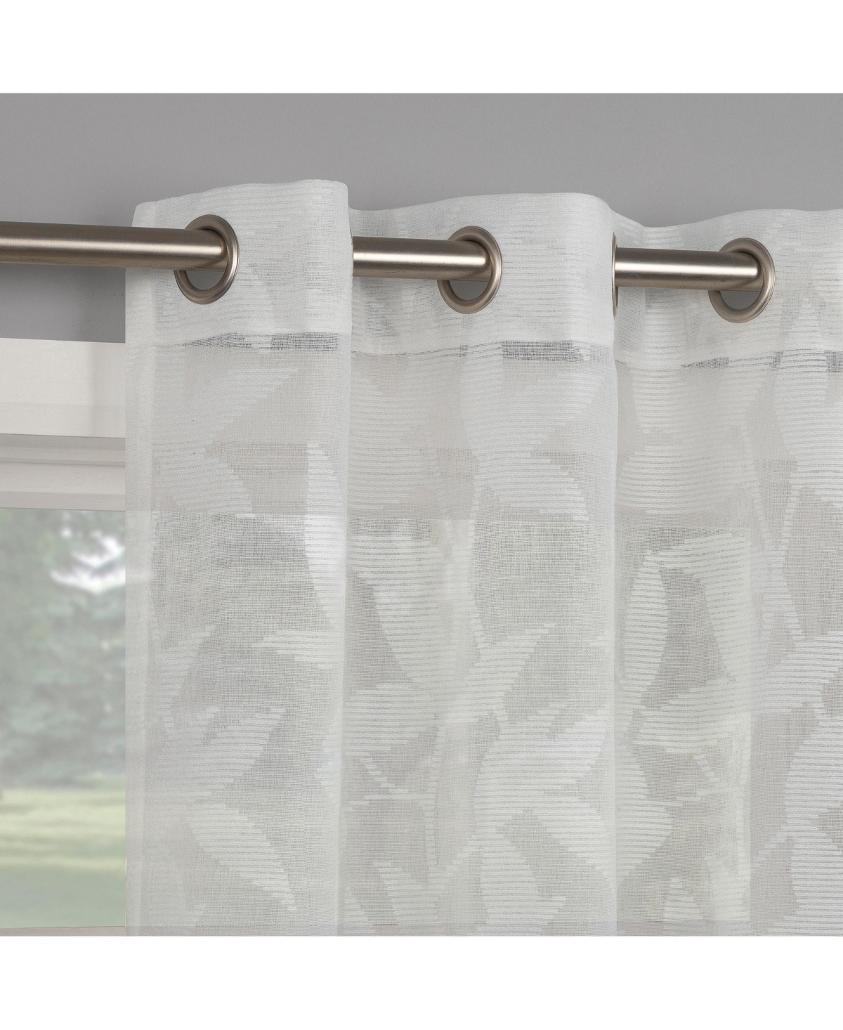 Click here for No. 918 Nadia Textured Botanical Semi-Sheer Gromme... prices