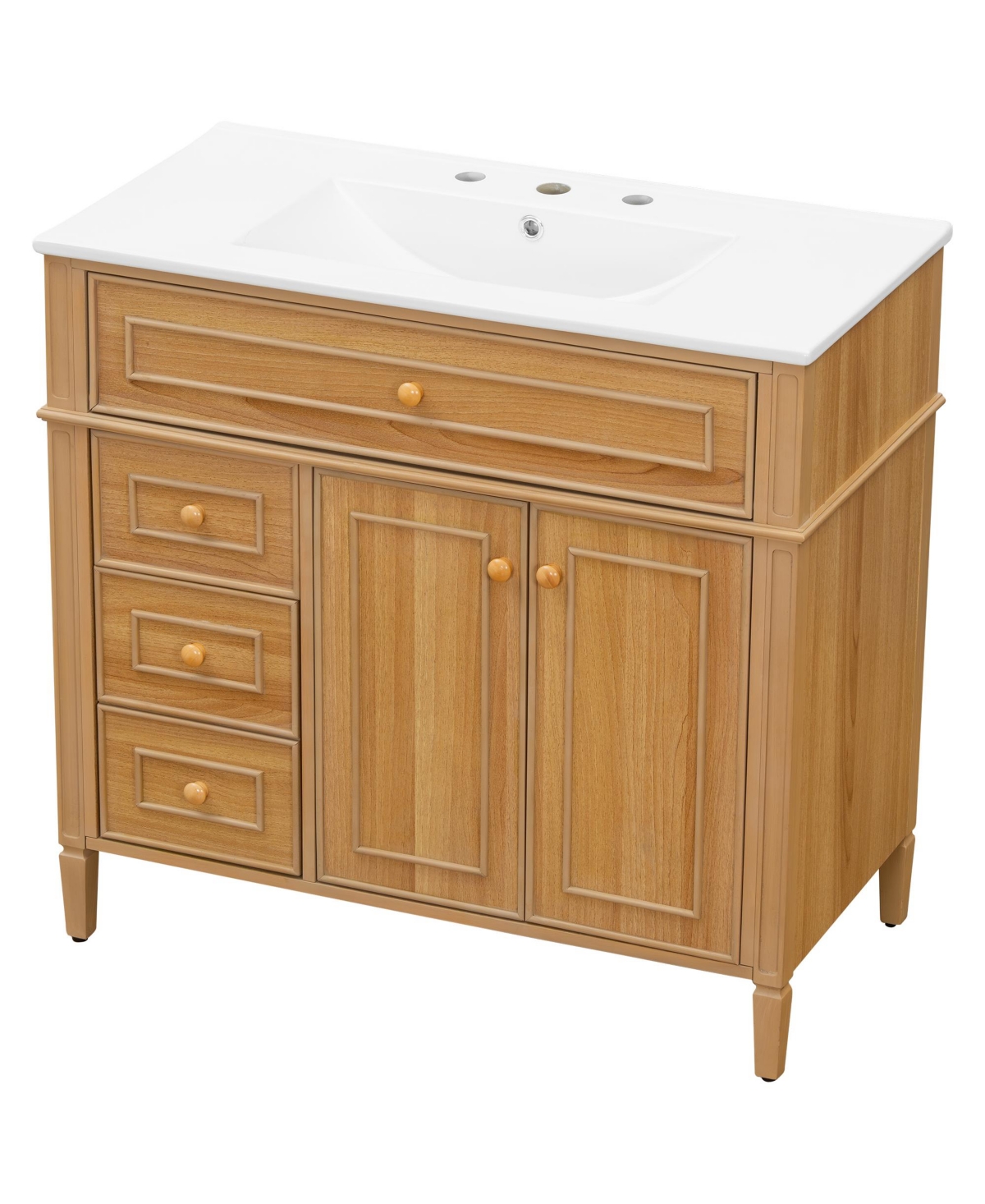 Click here for Busdays 36 Solid Wood Bathroom Vanity with Sink  3... prices