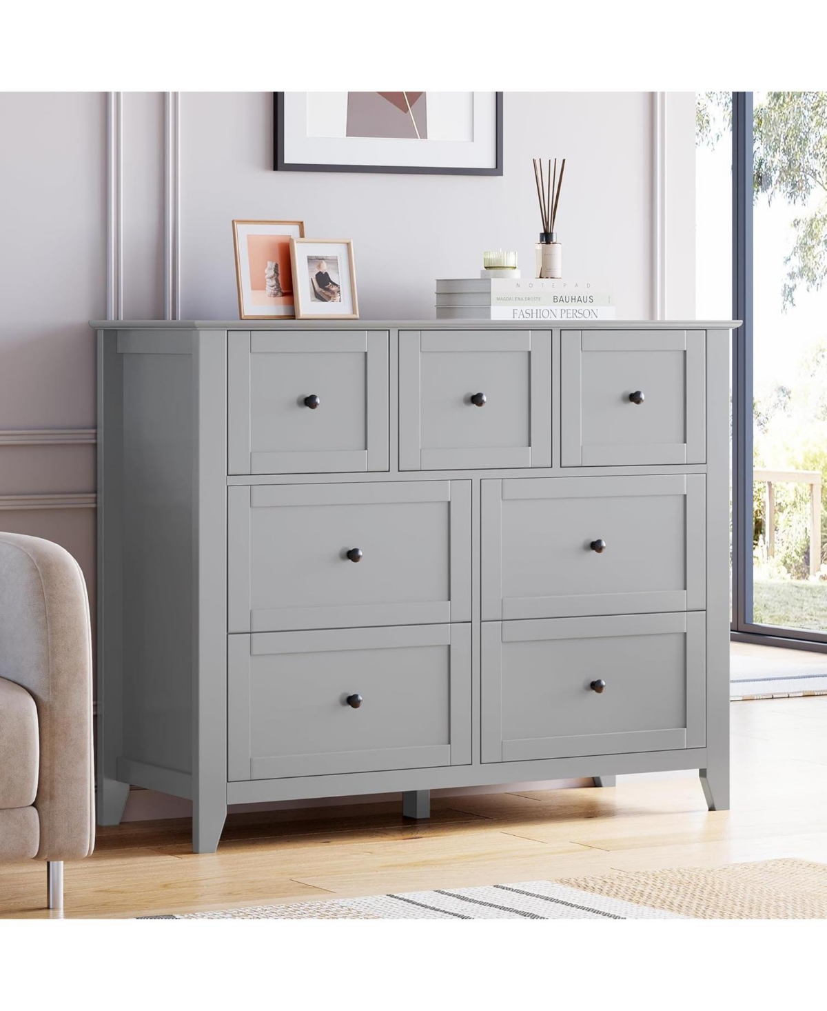Click here for gaomon 7 Drawer Dresser for Bedroom  Modern Chest... prices