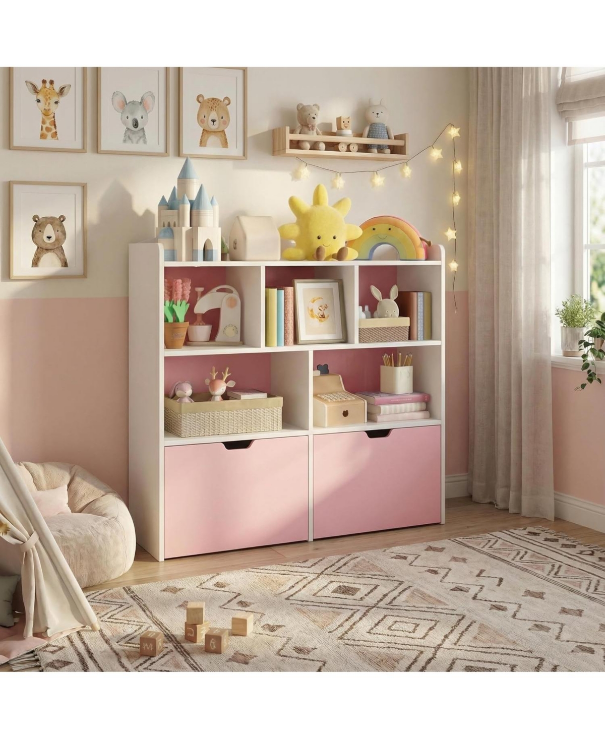 Click here for gaomon Toy Storage Organizer Bookshelf  5 Storage... prices