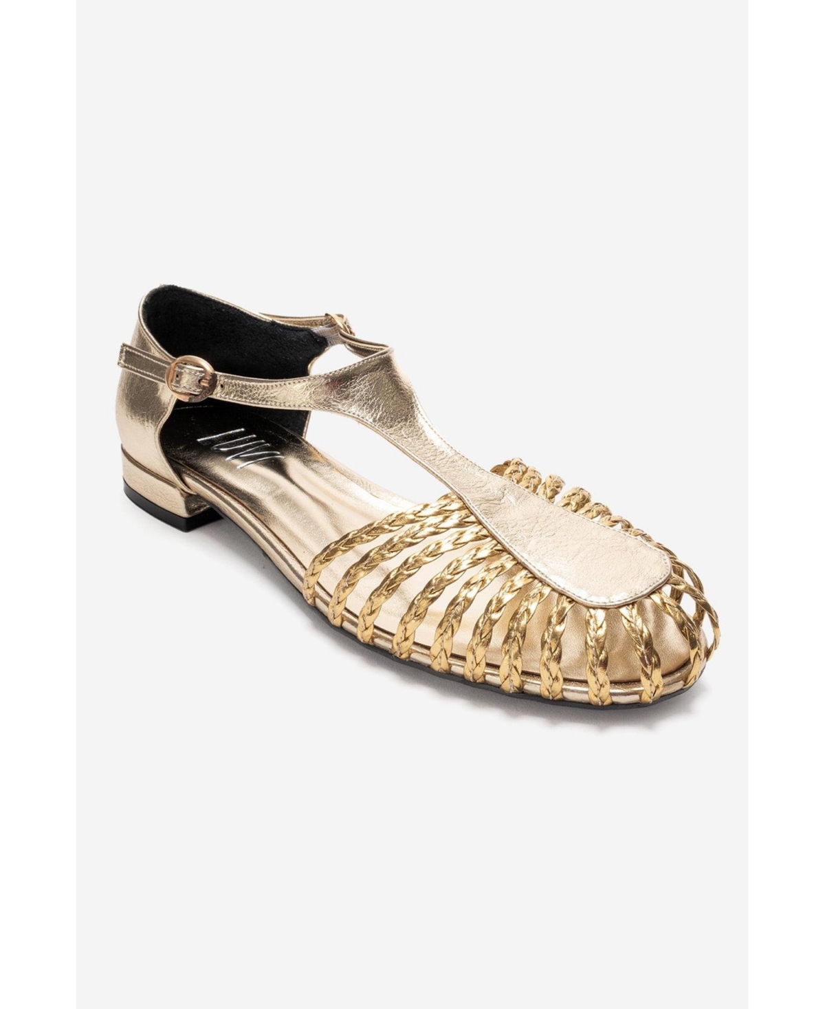 Click here for Prologue Shoes Womens Onos Woven T Strap Sandal -... prices