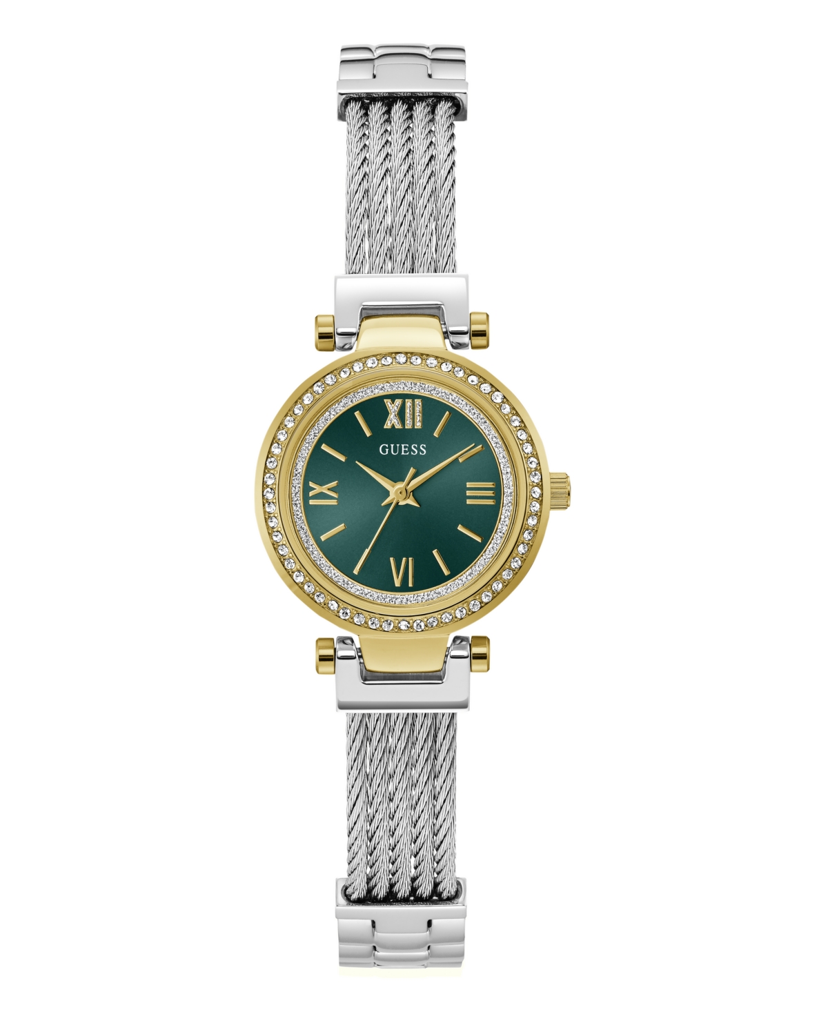 Click here for Guess Womens Two-Tone Stainless Steel Analog Watch... prices