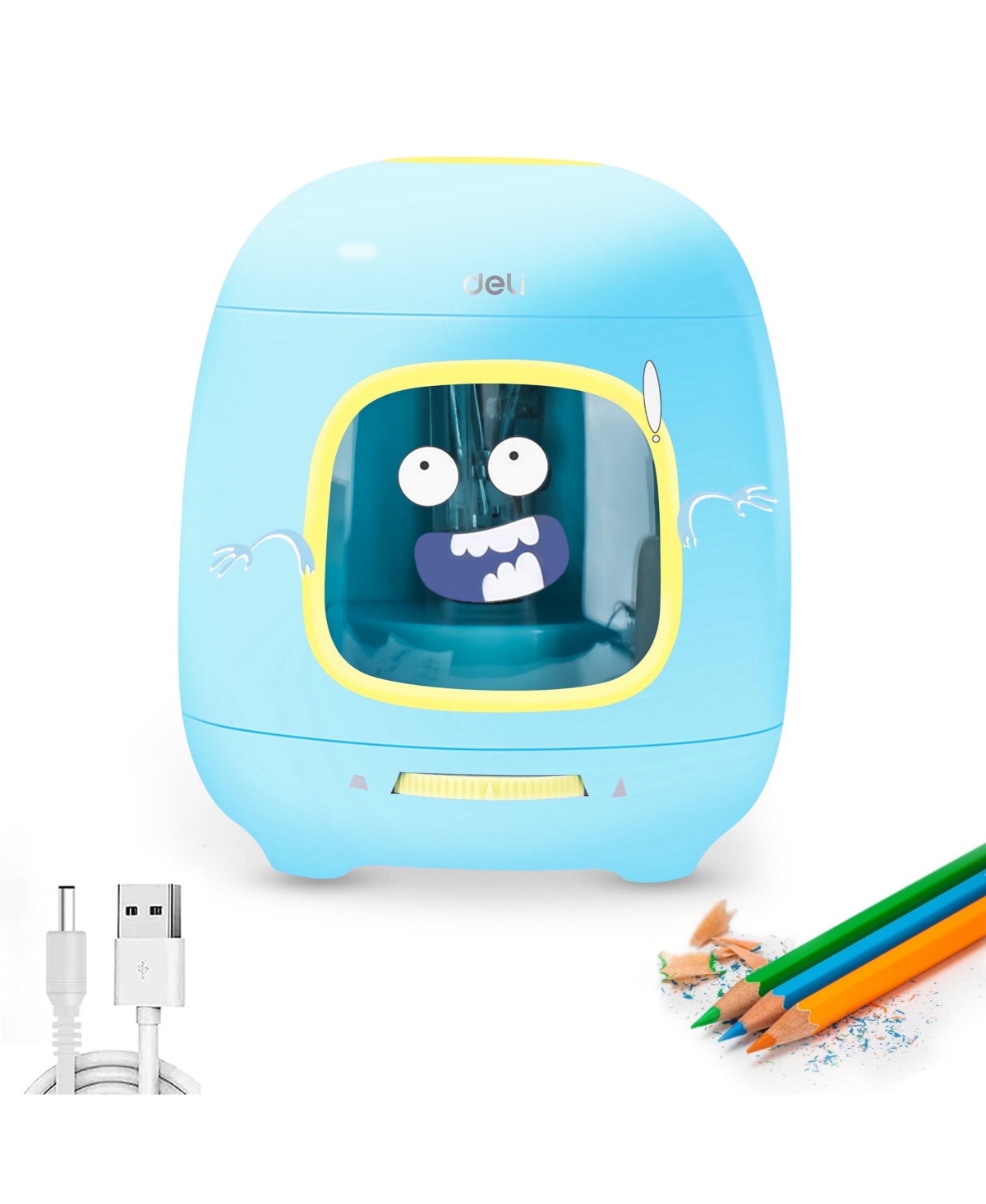 Click here for Deli VA13 Electric Pencil Sharpener (Piece) - Blue prices