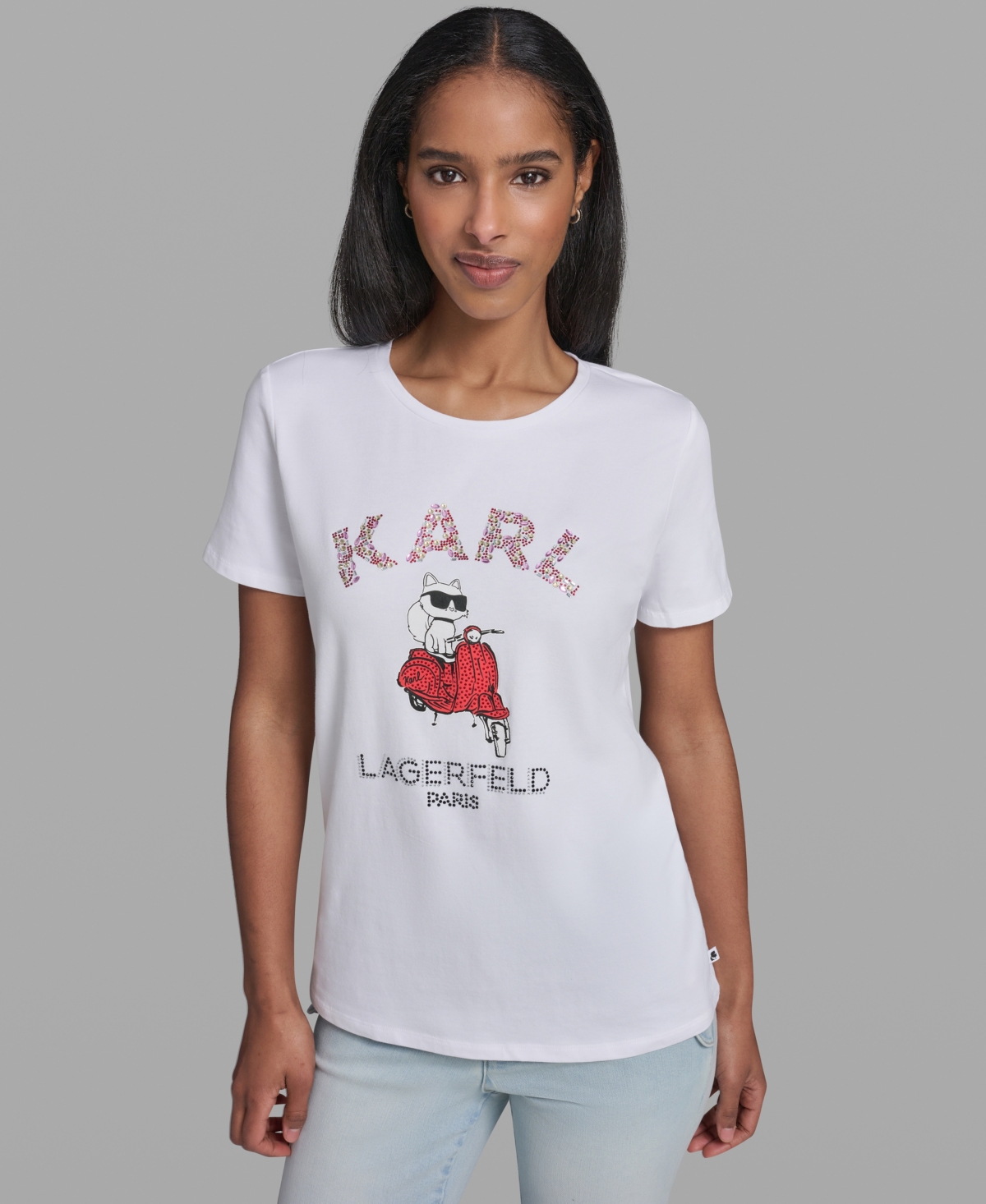 Click here for Karl Lagerfeld Paris Womens Choupette On Moped Pri... prices