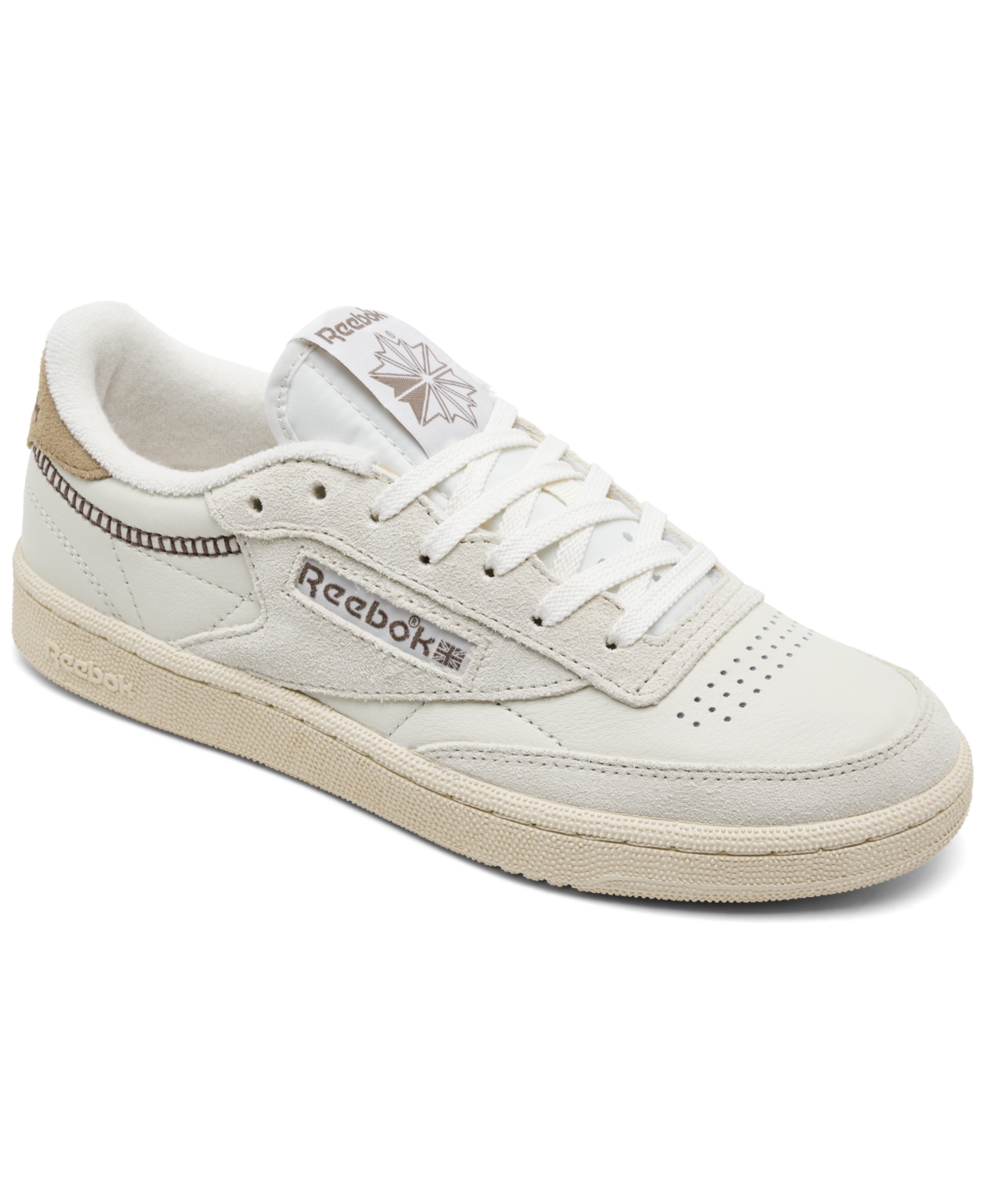 Click here for Reebok Womens Club C 85 Vintage Casual Sneakers fr... prices