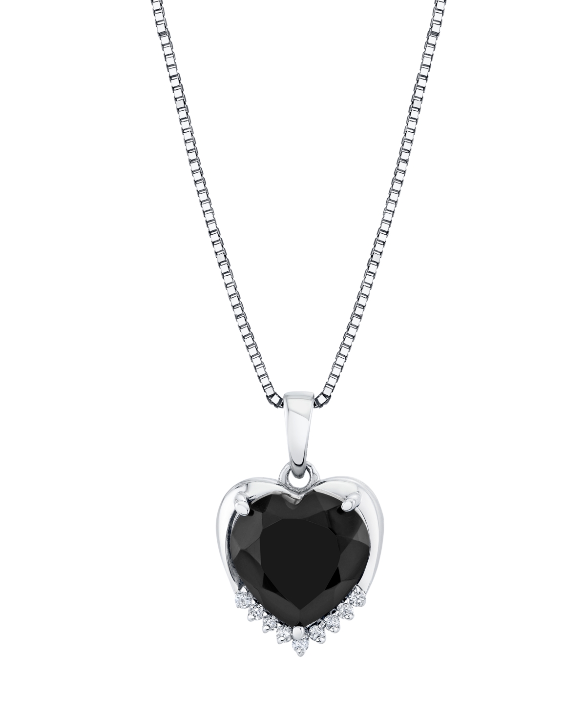 Click here for Macys Onyx (2-3/4 ct. t.w.) and Diamond Accent Hea... prices