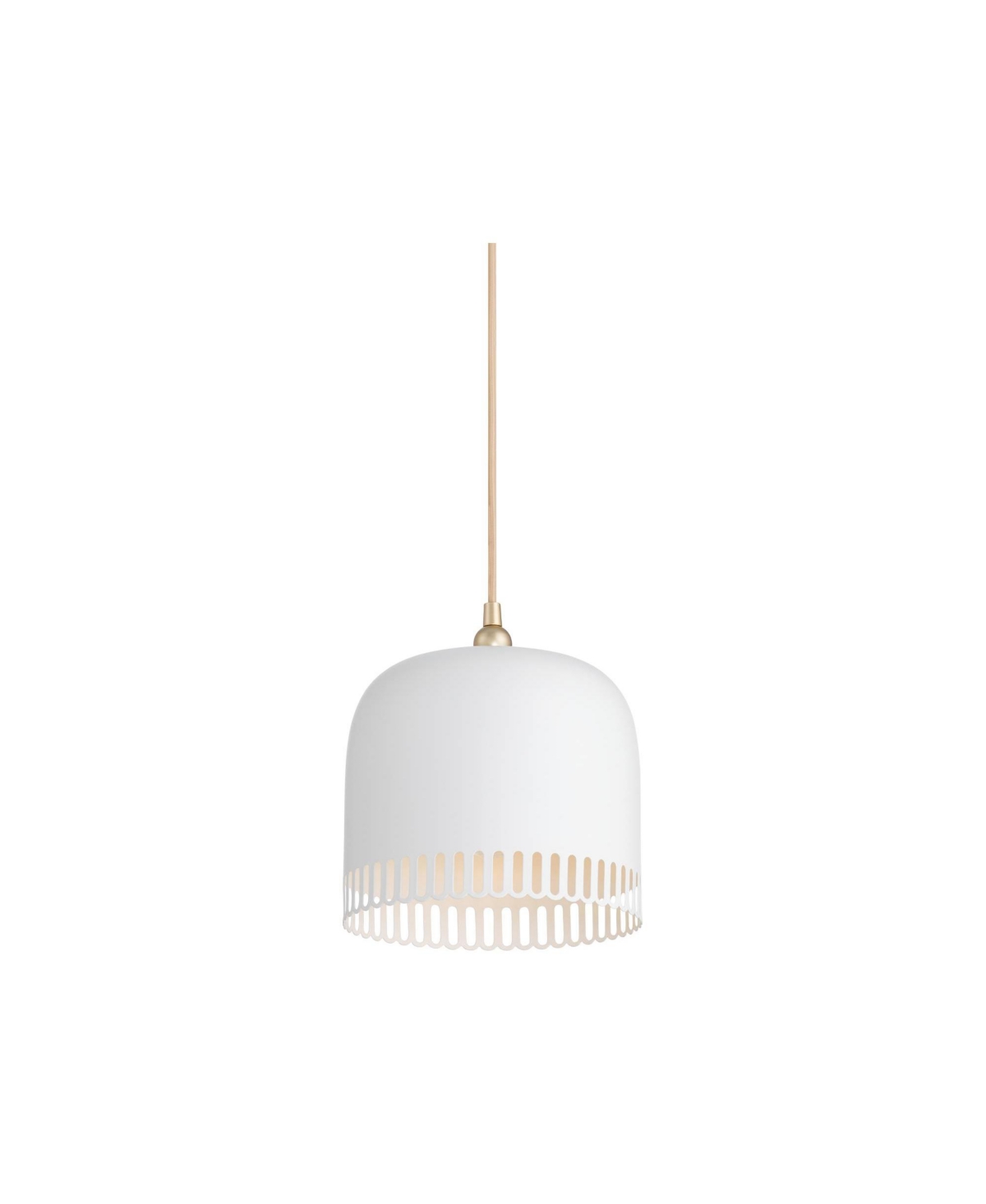 Click here for Possini Euro Design Enna Mini-Pendant Light - Whit... prices