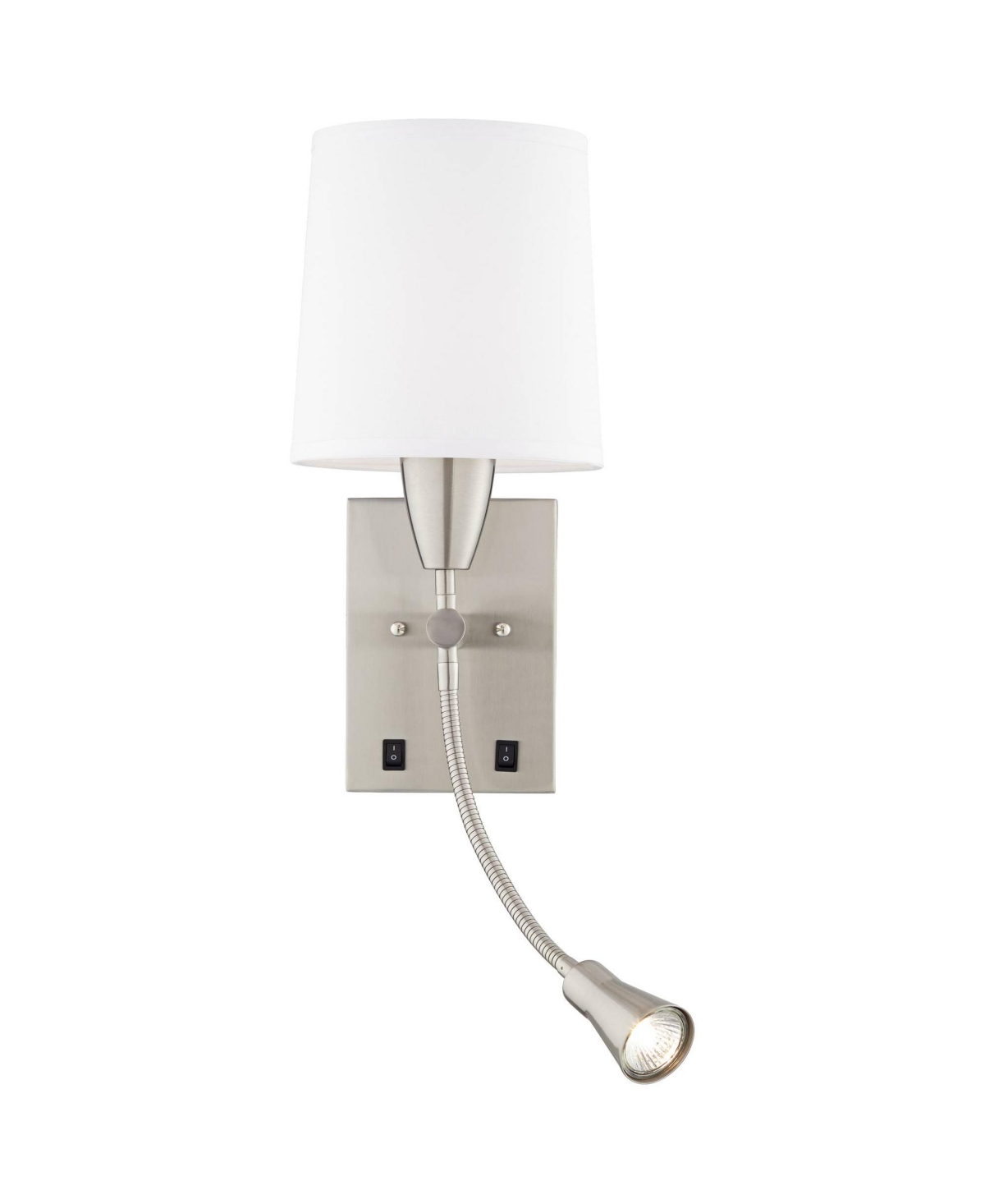 Click here for 360 Lighting Aoife 17 High Brushed Nickel Wall Sco... prices