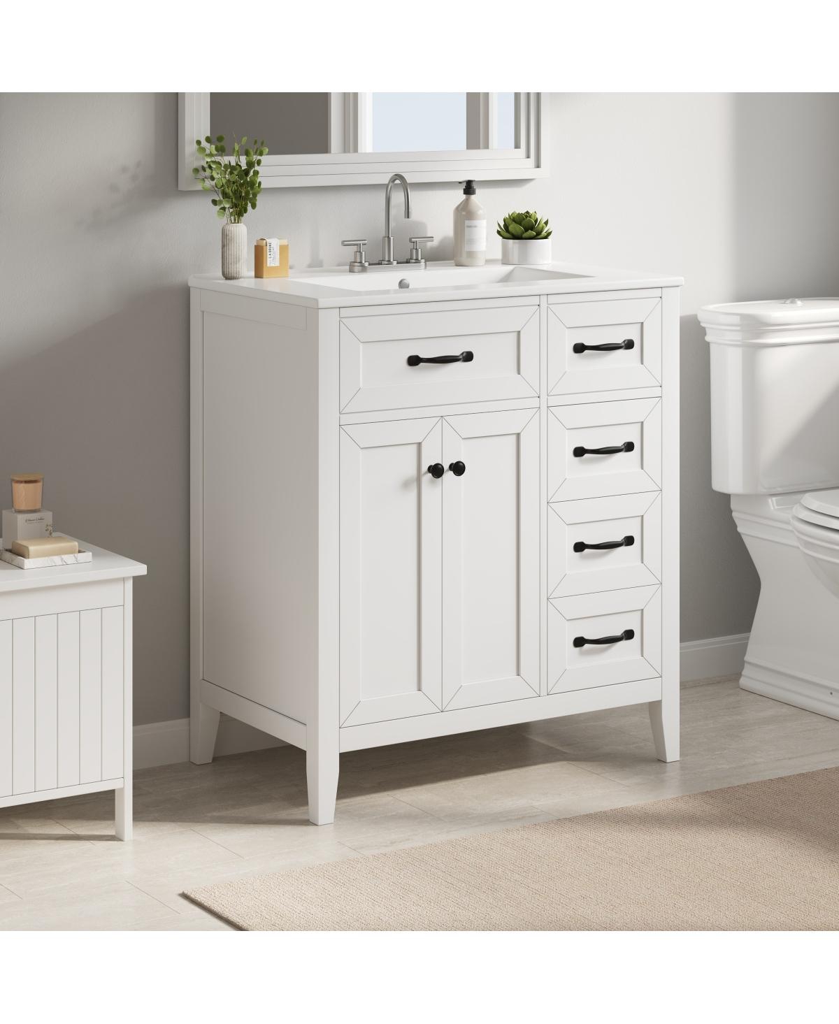 Click here for Sillysis 30 Inch Bathroom Vanity with Sink  Modern... prices