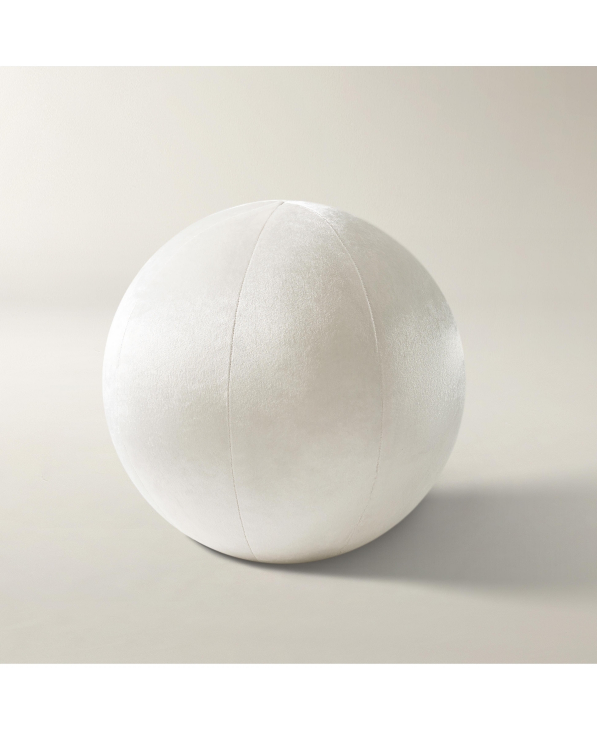 Click here for Z Gallerie Velvet Ball Pillow - Ivory prices