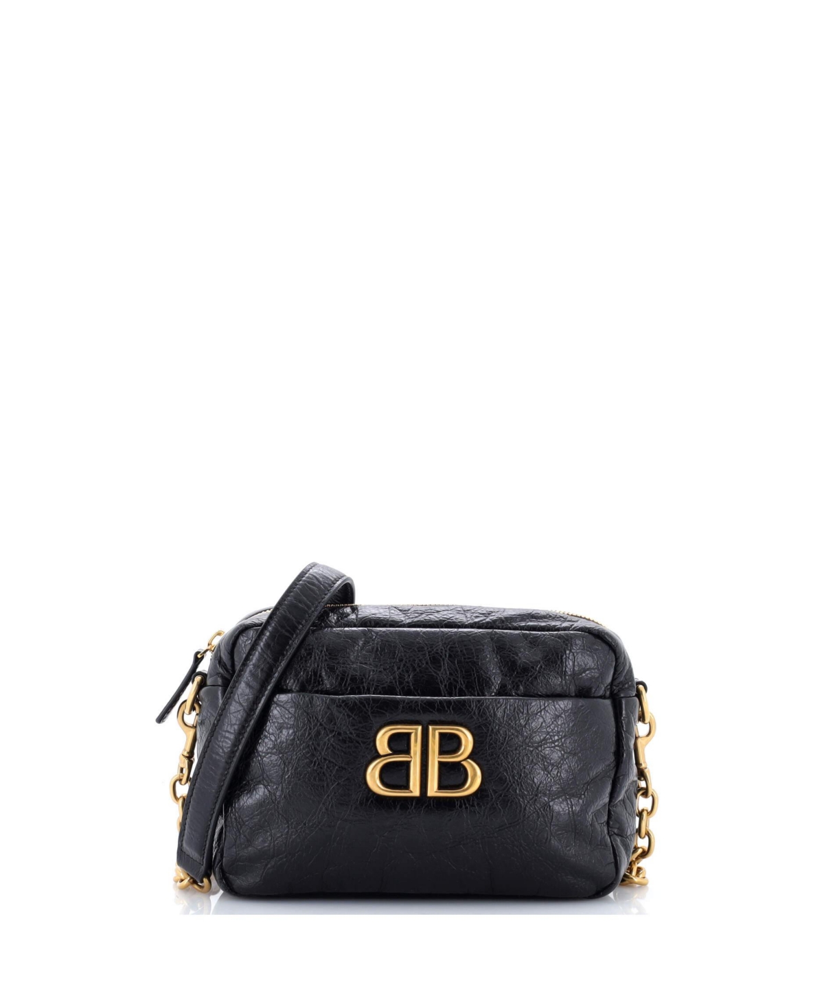 Click here for Pre-Owned Balenciaga Xs Monaco Camera Bag Leather... prices