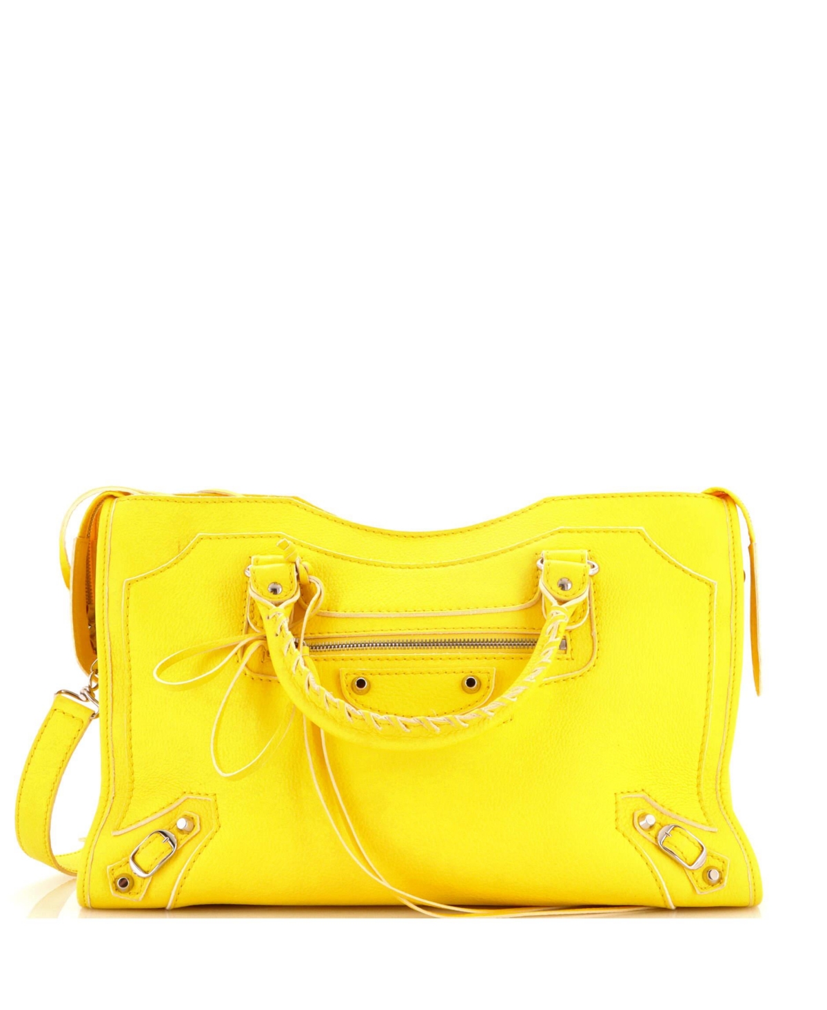 Click here for Pre-Owned Balenciaga Medium City Classic Studs Bag... prices