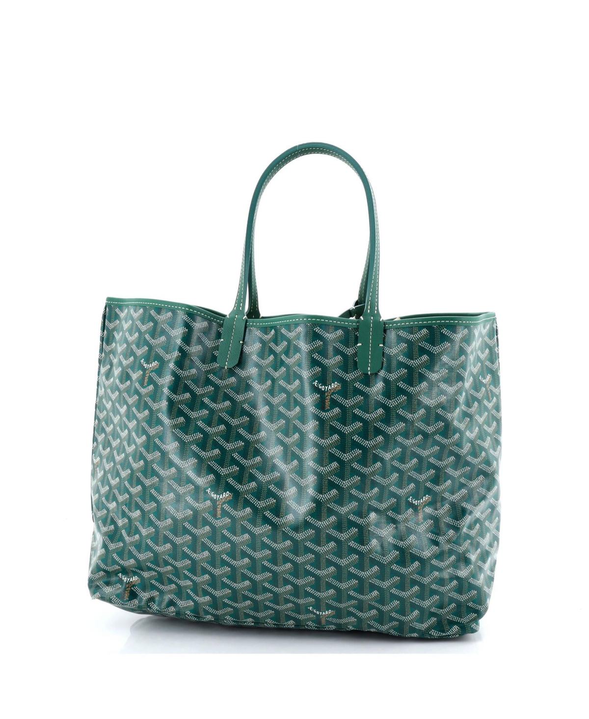 Click here for Pre-Owned Goyard Pm Saint Louis Tote Coated Canvas... prices