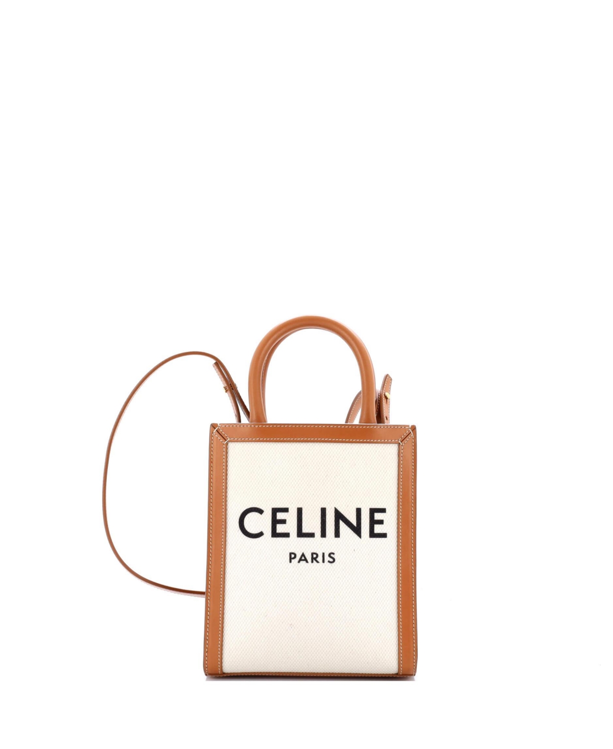 Click here for Pre-Owned Celine Mini Vertical Cabas Tote Canvas w... prices