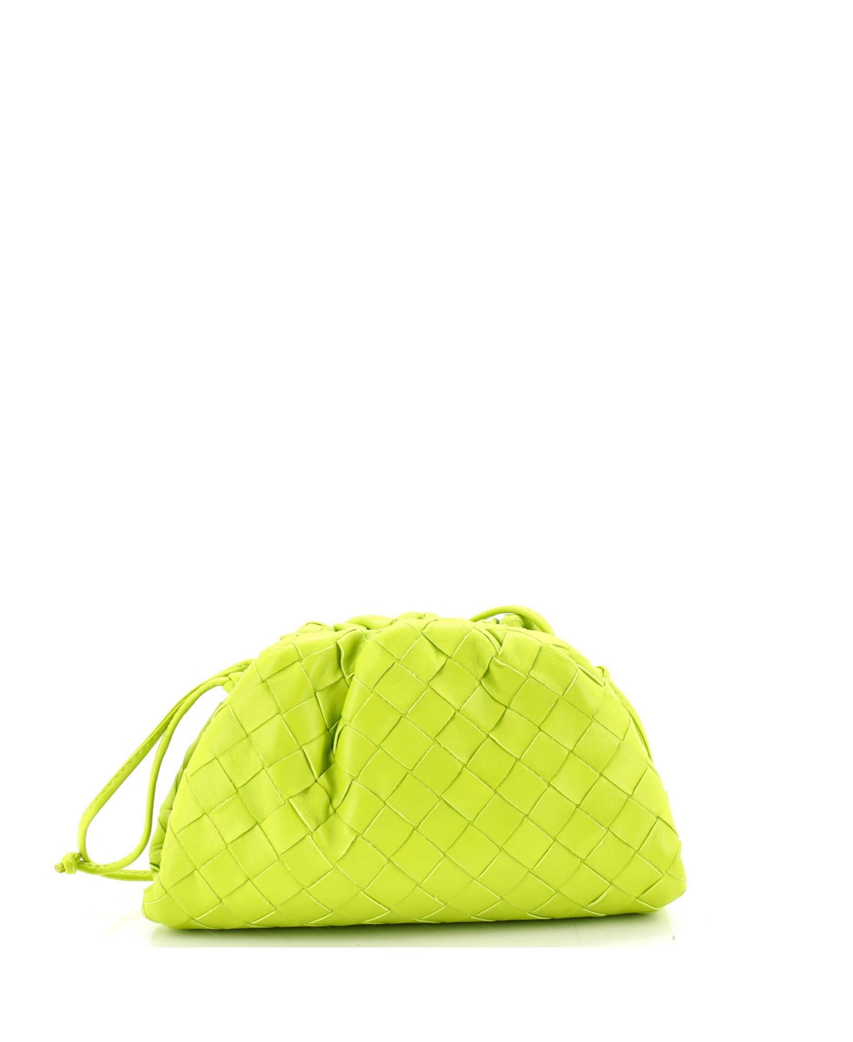 Click here for Pre-Owned Bottega Veneta Mini The Pouch Intrecciat... prices
