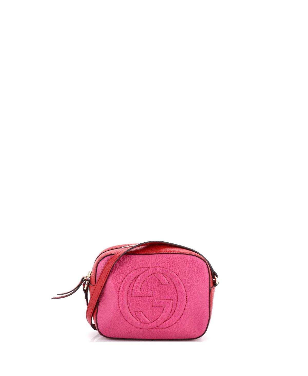 Click here for Pre-Owned Gucci Small Soho Disco Crossbody Bag Lea... prices