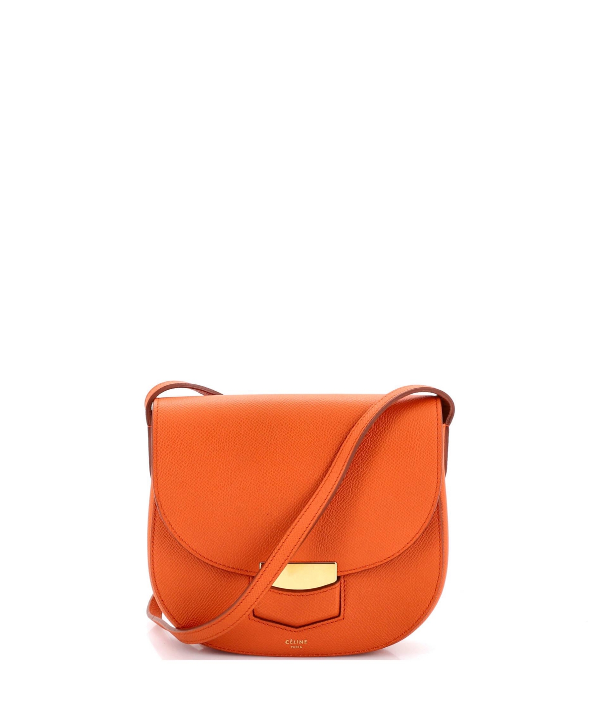 Click here for Pre-Owned Celine Small Trotteur Crossbody Bag Grai... prices