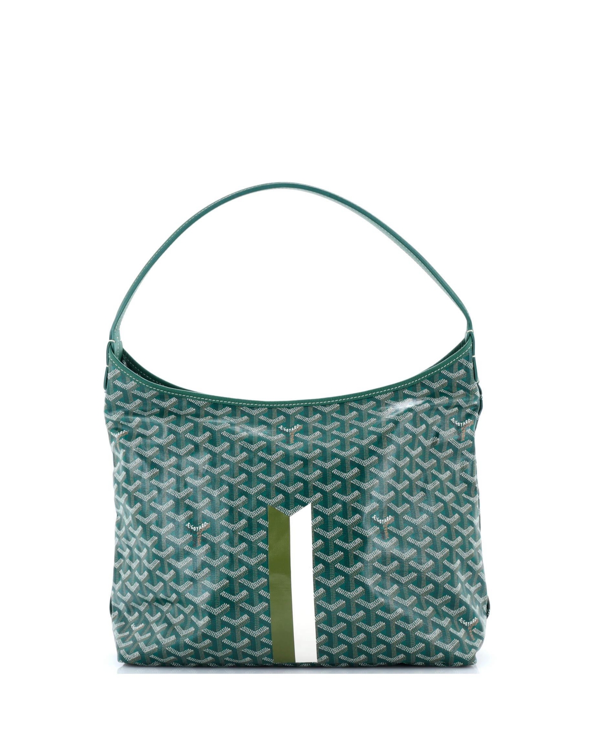 Click here for Pre-Owned Goyard Boheme Hobo Printed Coated Canvas... prices