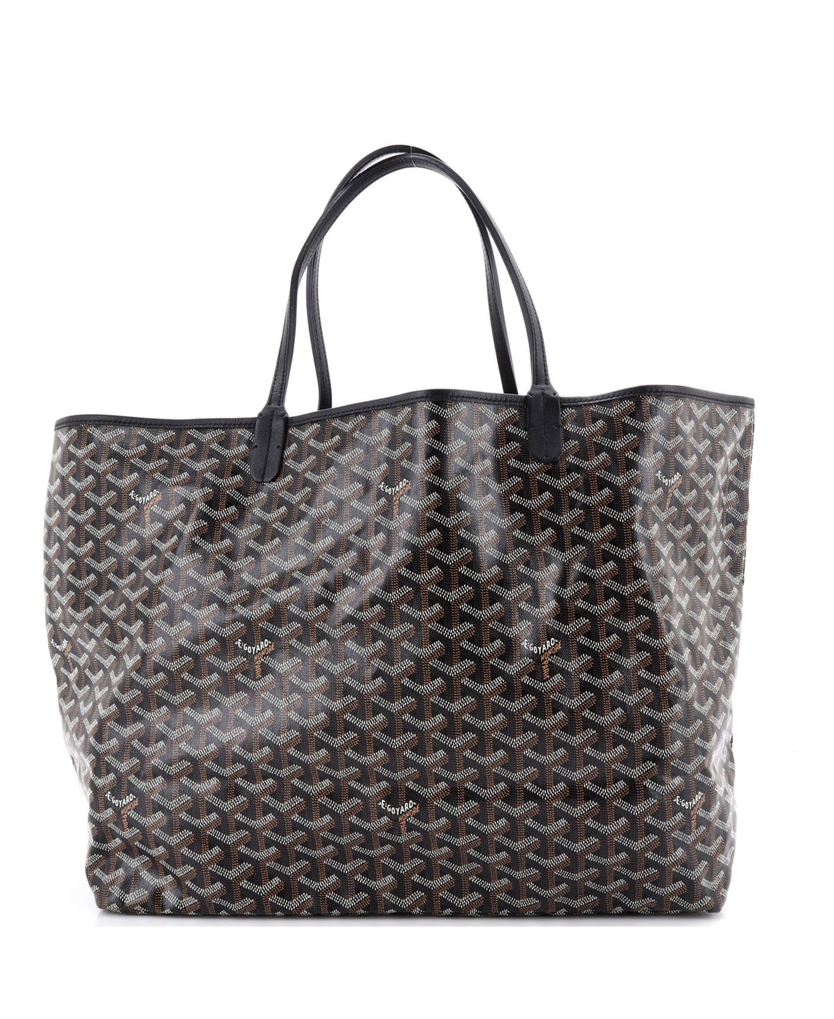 Click here for Pre-Owned Goyard Gm Saint Louis Tote Coated Canvas... prices
